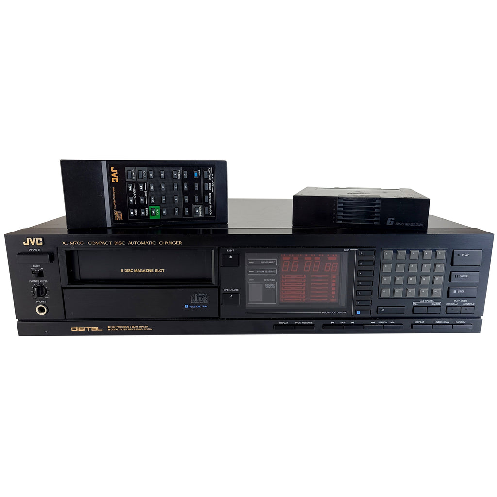 JVC XL-M700 6-Disc Cartridge Style CD Changer Player Plus One Disc Tra