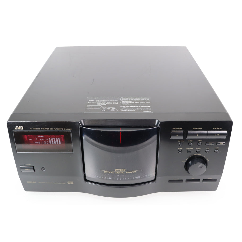 JVC XL-MC2000 200-Disc Mega CD Disc Changer Carousel File-Type Design