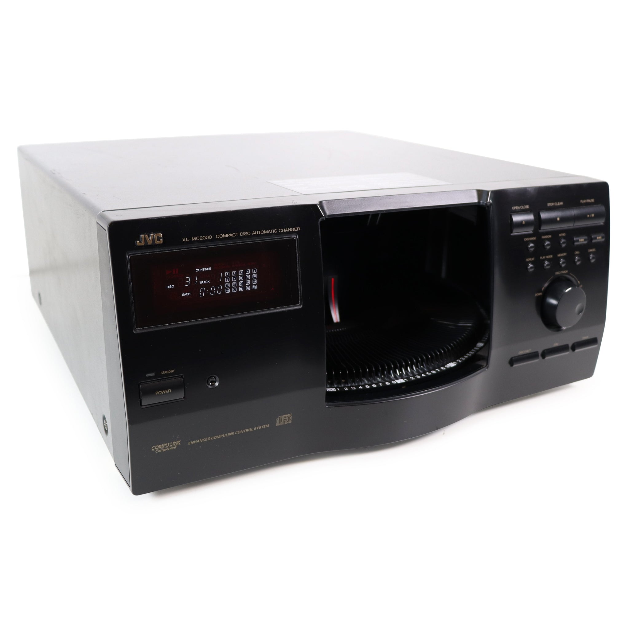 JVC XL-MC2000 200-Disc Mega CD Disc Changer Carousel File-Type Design ...