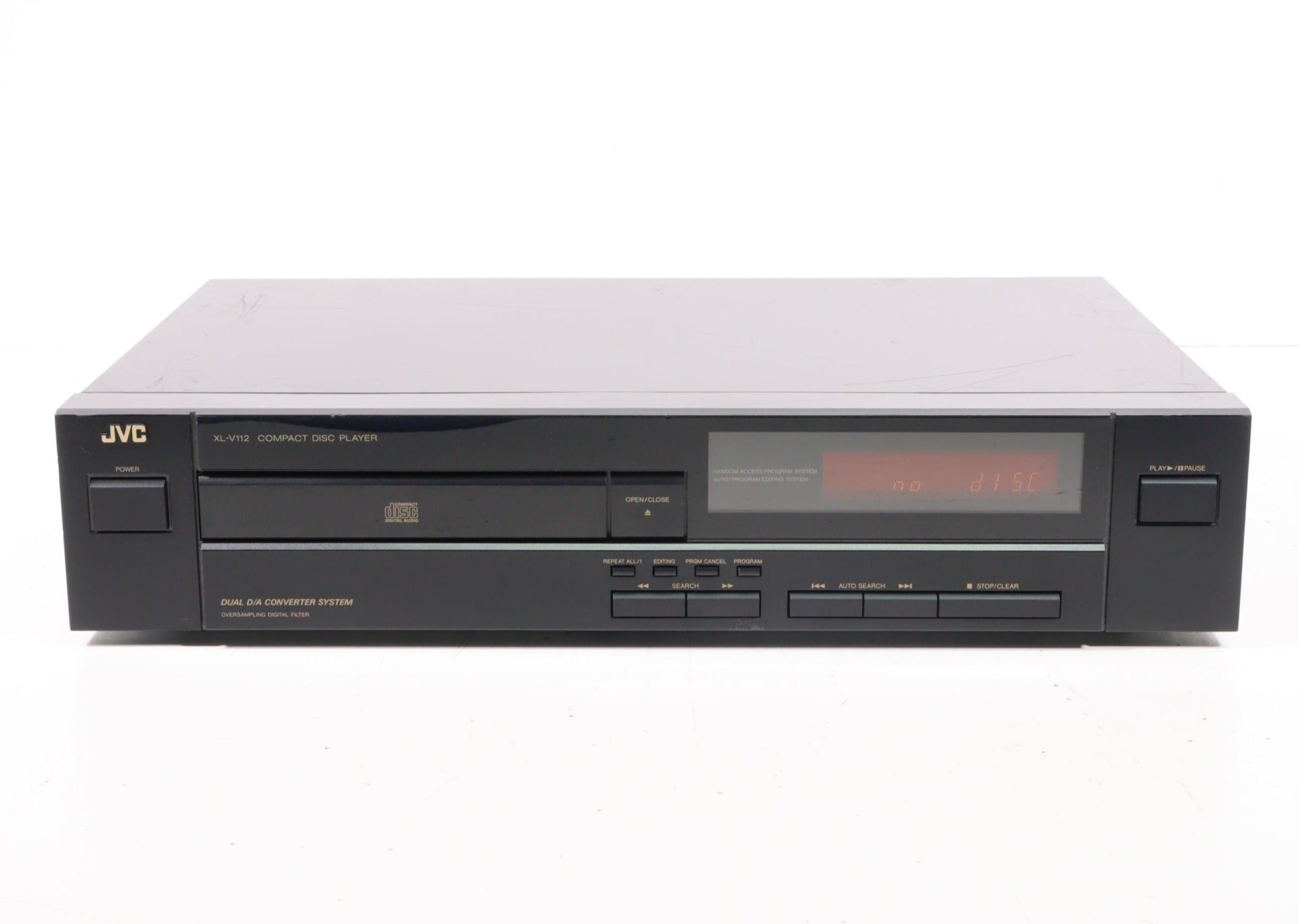 JVC XL-V112 Single Disc CD Compat Disc Player — SpenCertified