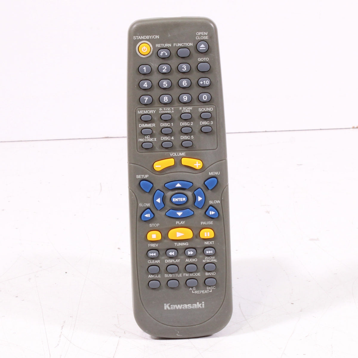 Kawasaki 0306381 Remote Control for 5-Disc DVD Changer Model SVP-500 ...