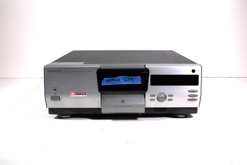 Kenwood CD-3260M 200-Disc CD Changer Player (DOOR FALLS OFF) (NO REMOT