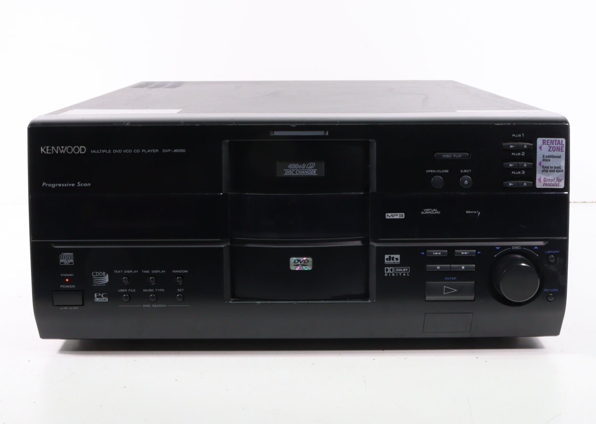 Kenwood DVF-J6050 400+3 DVD VCD CD Player Mega Disc Changer