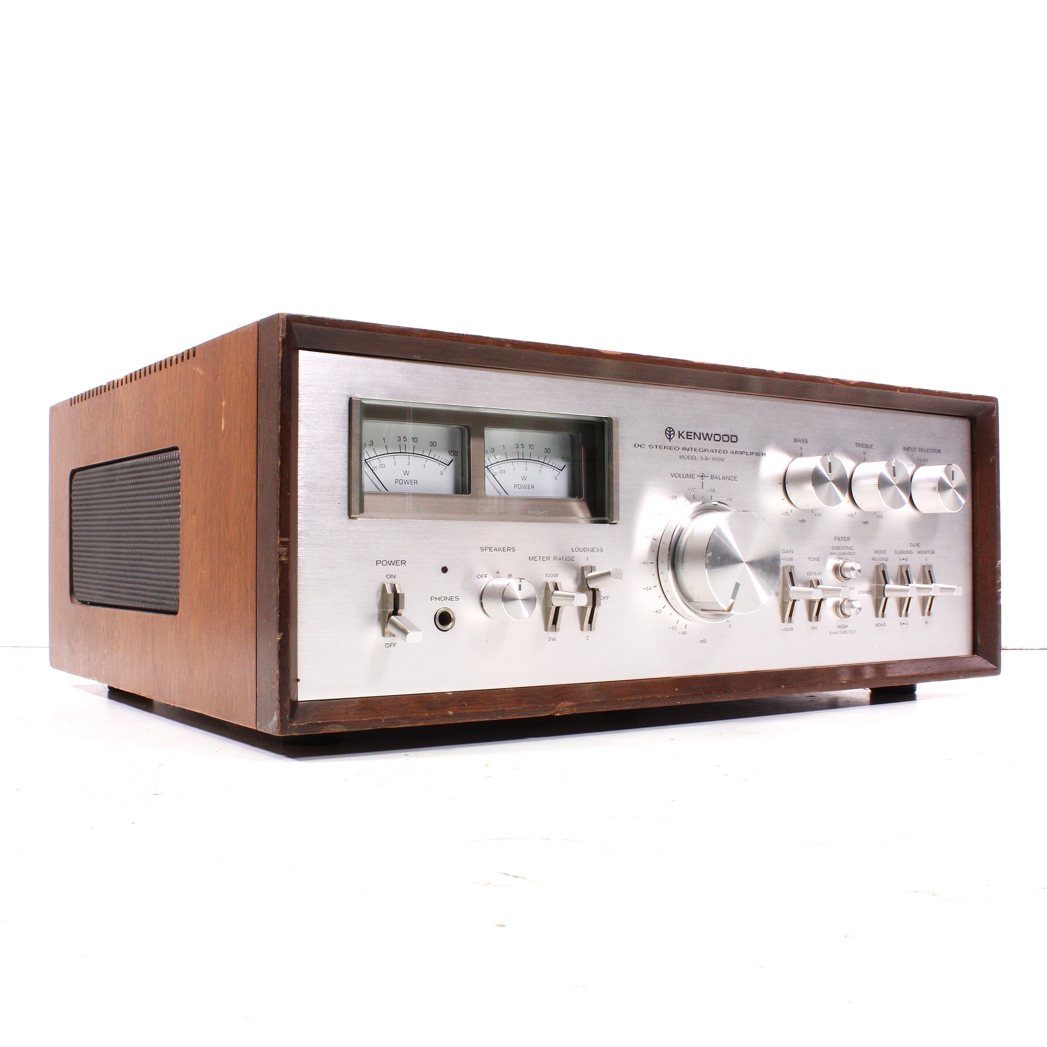 Kenwood KA-9100 High-Quality Vintage DC Stereo Integrated Amplifier (1 ...