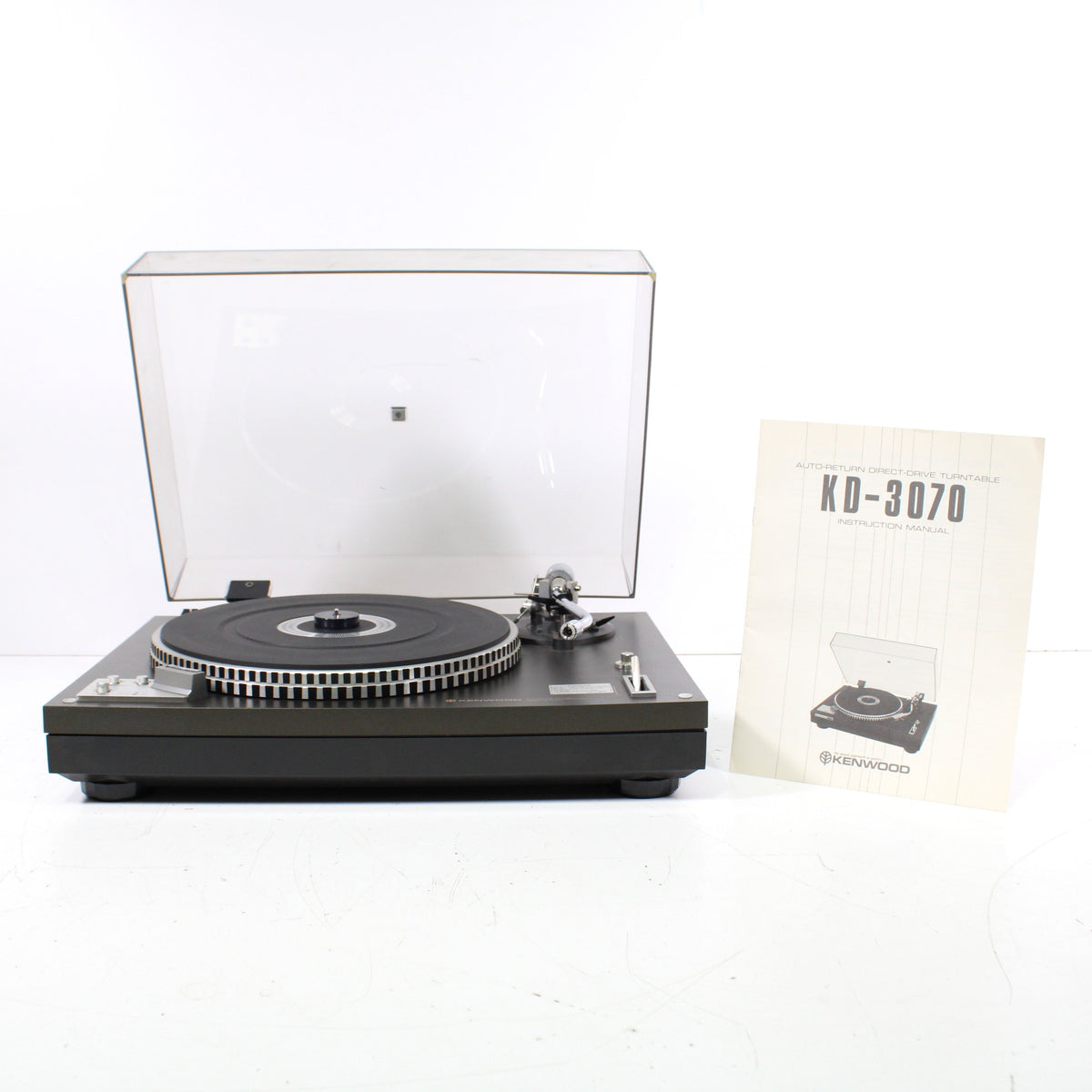 Kenwood KD-3070 2-Speed Auto Return Direct-Drive Turntable with Origin ...