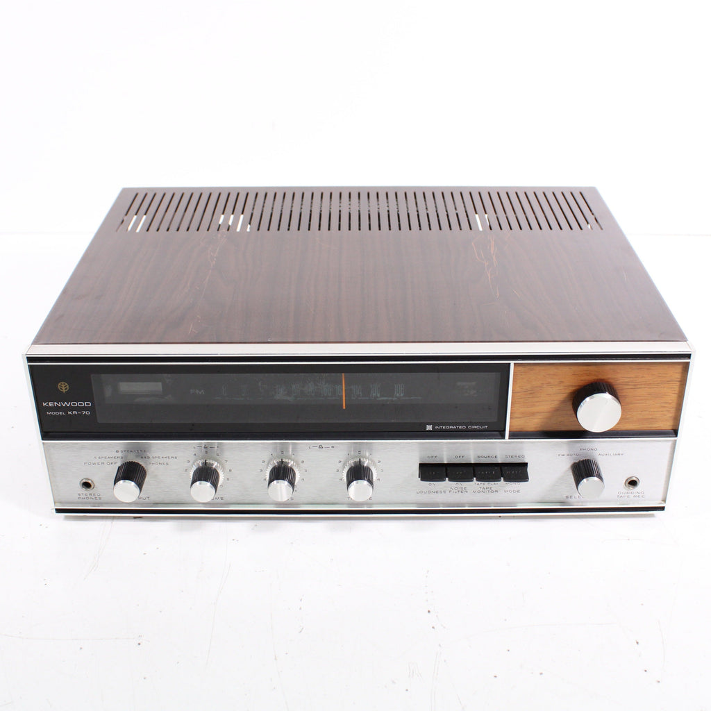 Kenwood KR-70 Solid State FM Stereo Receiver (1969)