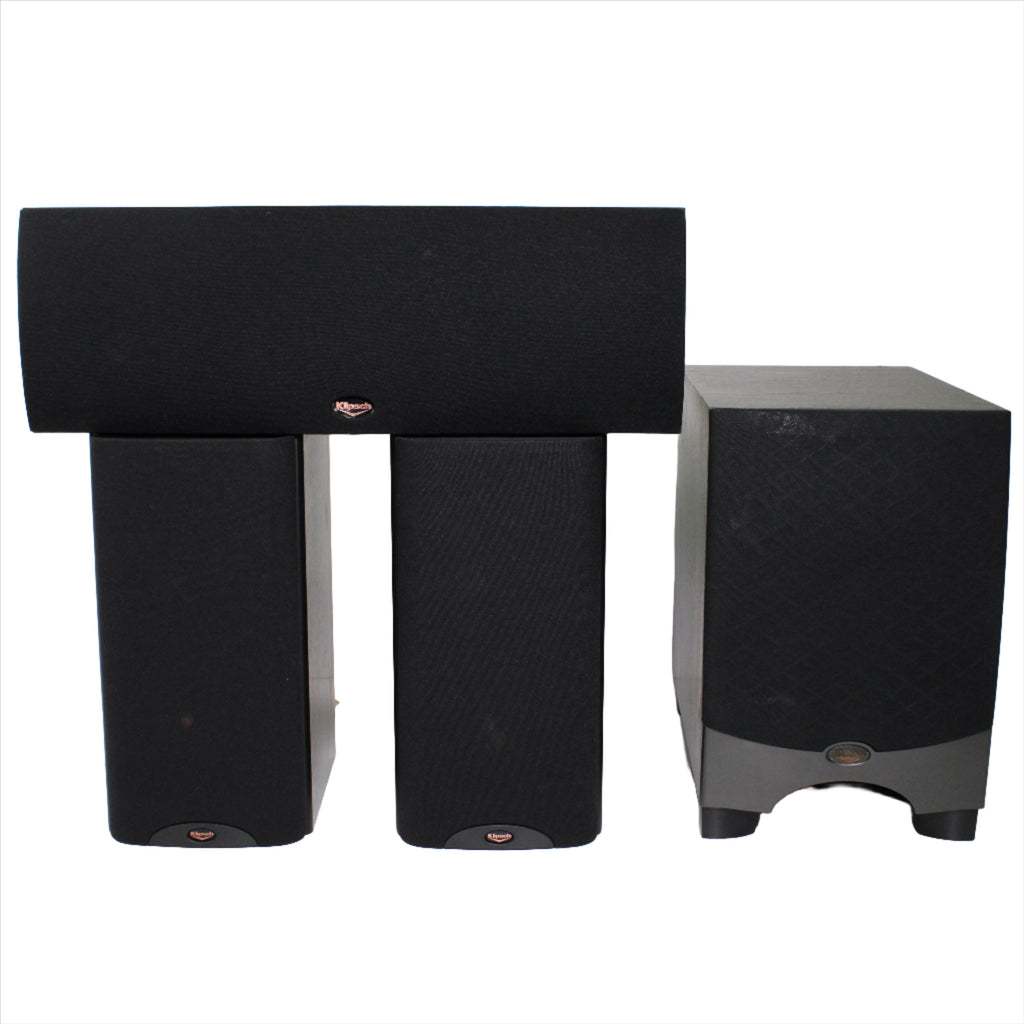 Klipsch 3.1 Channel Speaker Set (RB3 Bookshelf Pair, RC3 II Center, RW