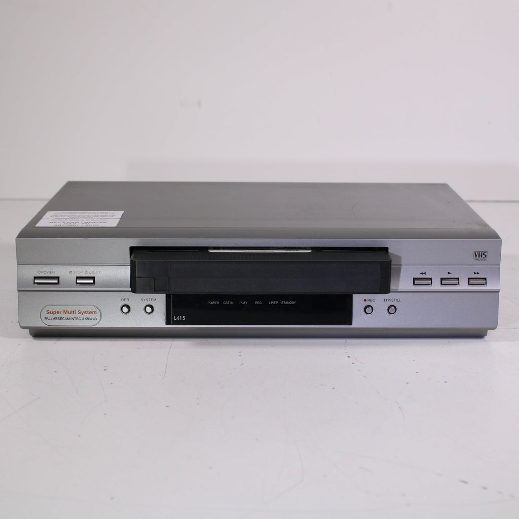 LG L415 Multi-System VCR Video Cassette Recorder with NTSC Playback on
