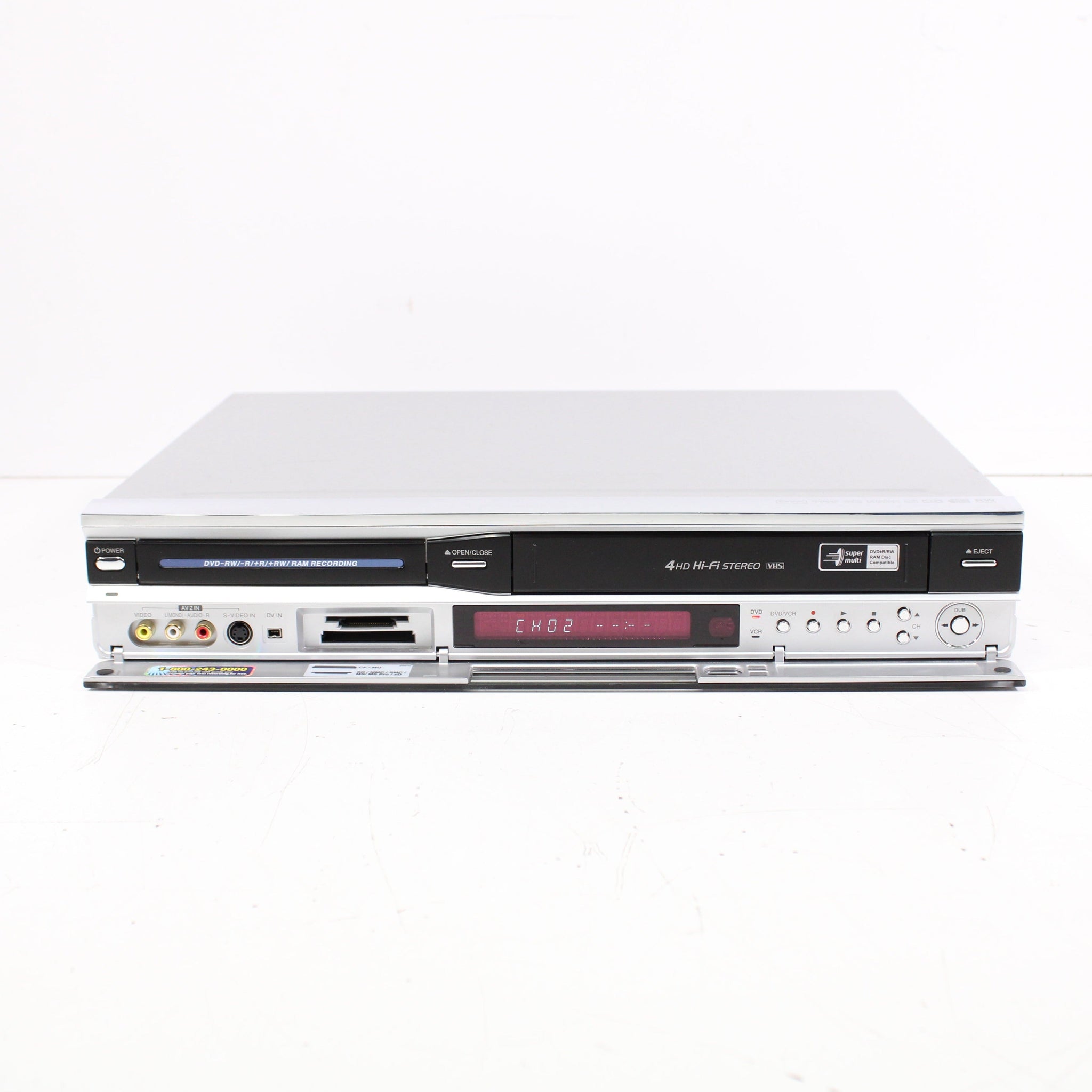 LG LRY-517 DVD VCR Combo Recorder 2-Way Dubbing VHS to DVD — SpenCertified