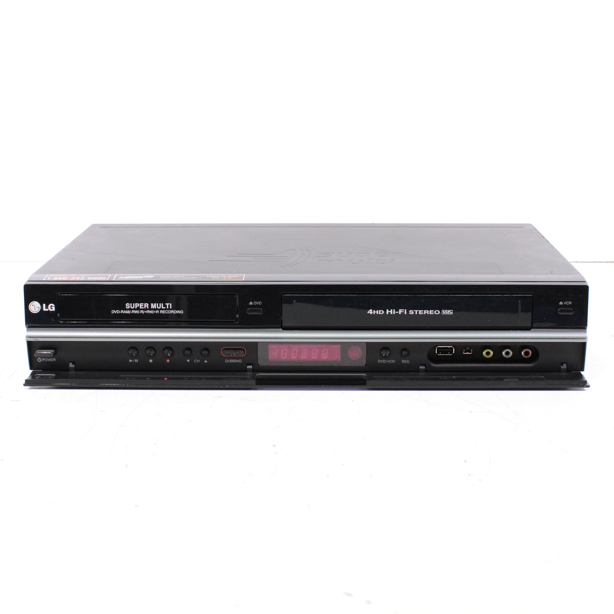 LG RC797T VCR DVD Combo Recorder VHS to DVD Converter 2-Way Dubbing (2 ...