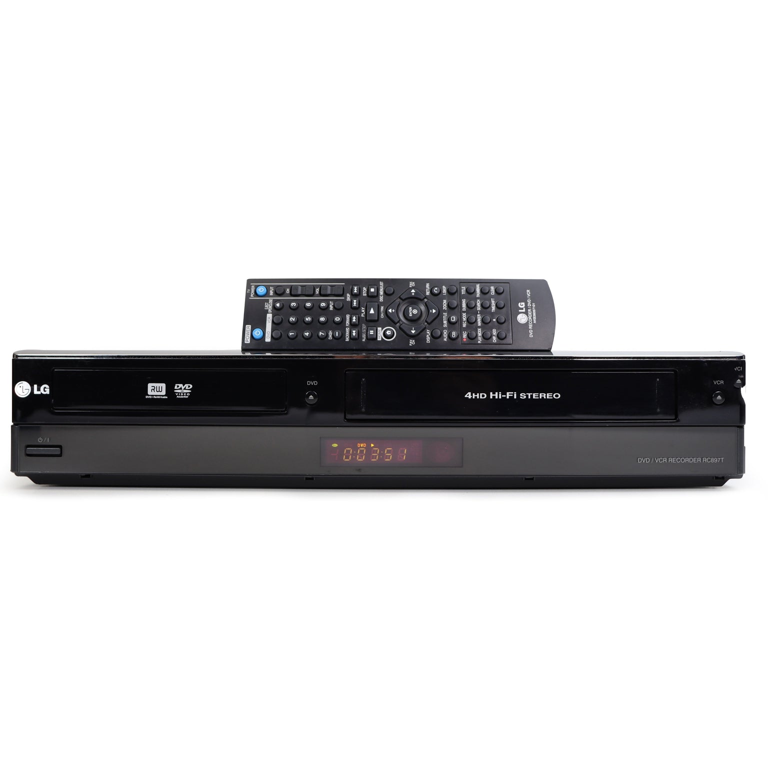 Refurbished DVD / VCR Combo Players — SpenCertified