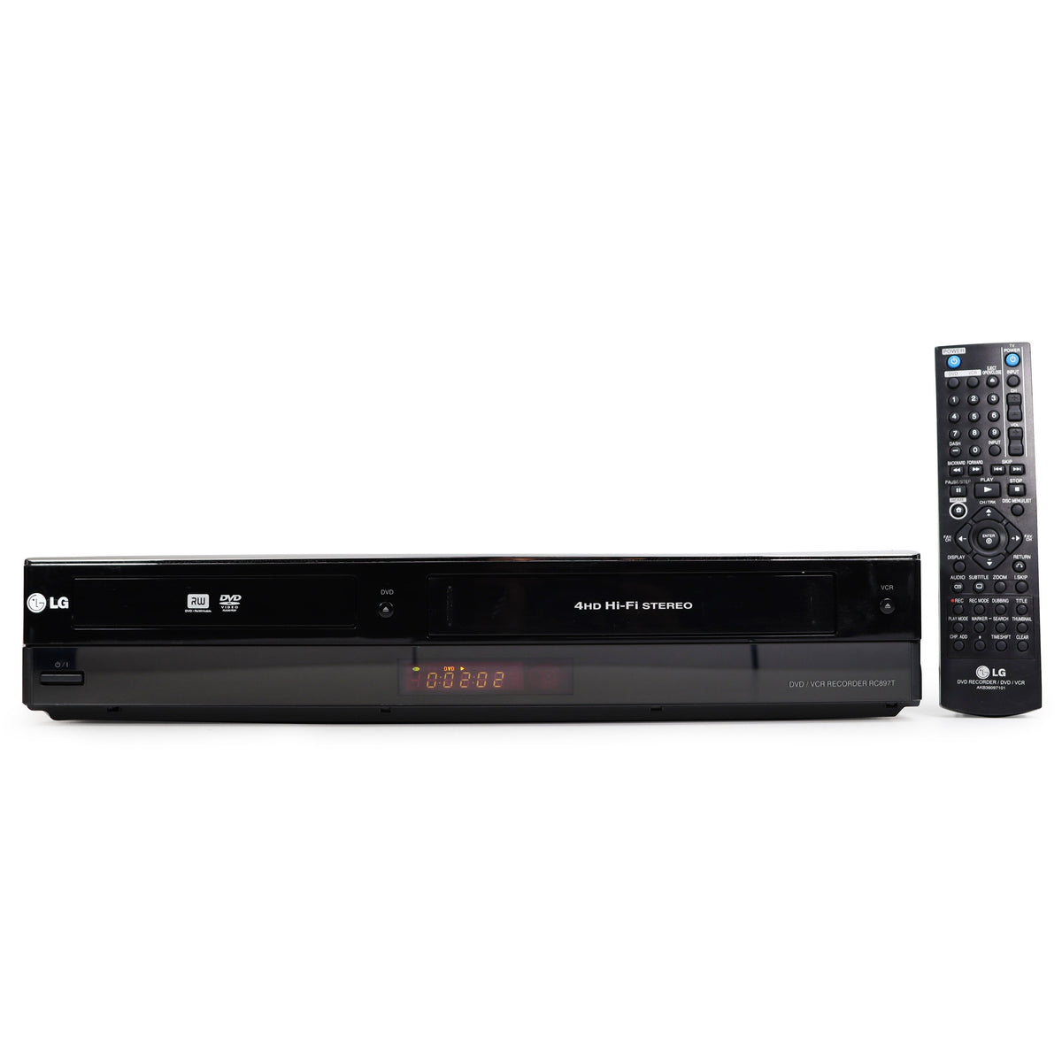 LG RC897T DVD VHS Combo Recorder Player VHS to DVD Converter 1080P HDM ...