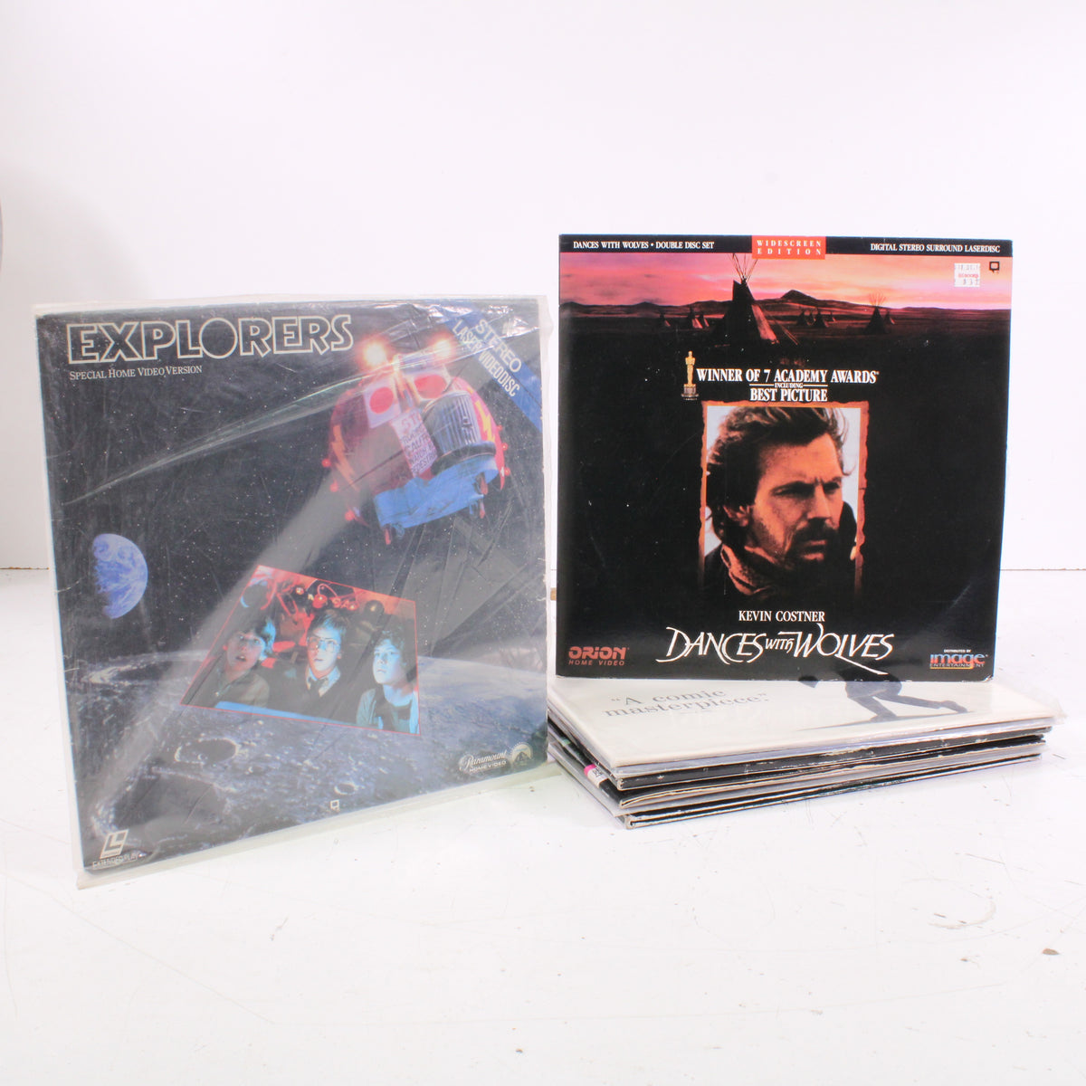 LaserDiscs Classic Films Collection Bundle of 8 (Roxanne, Independence ...