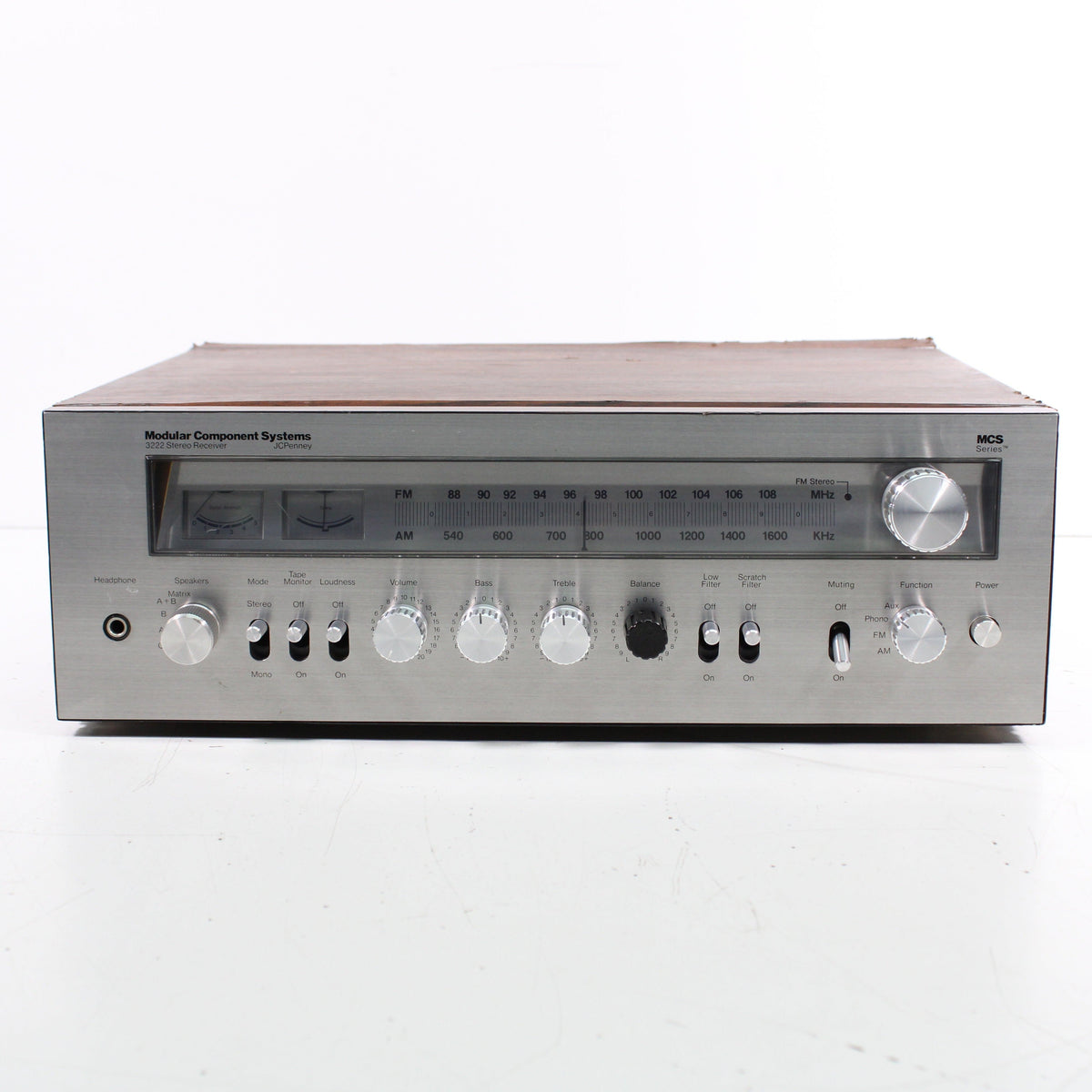 MCS Modular Component System 3222 AM FM Stereo Receiver (AS IS ...