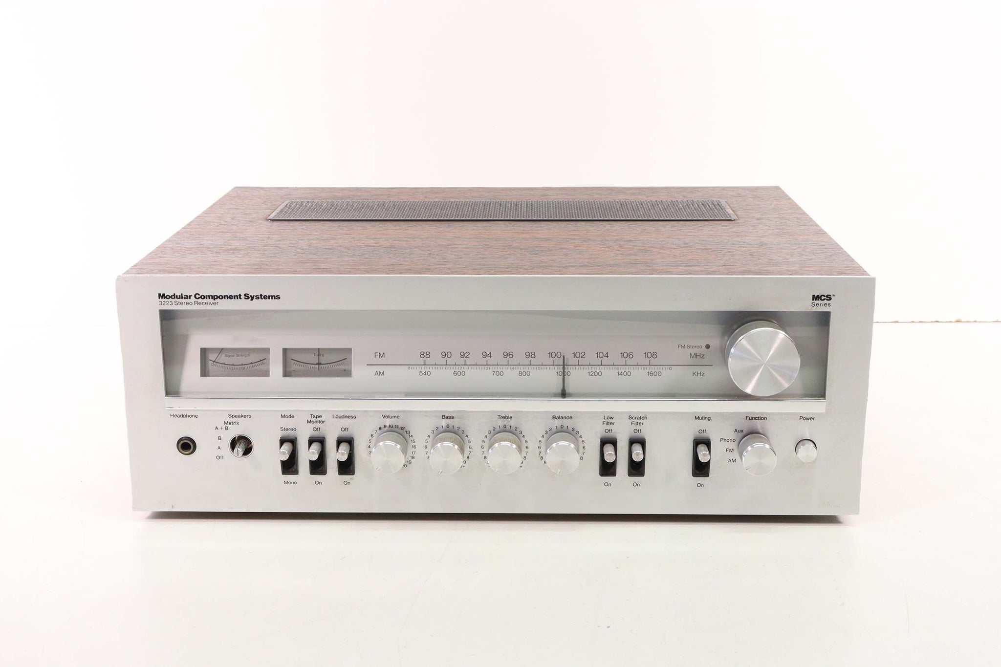 MCS Modular Component Systems 3223 Stereo Receiver (No Power)