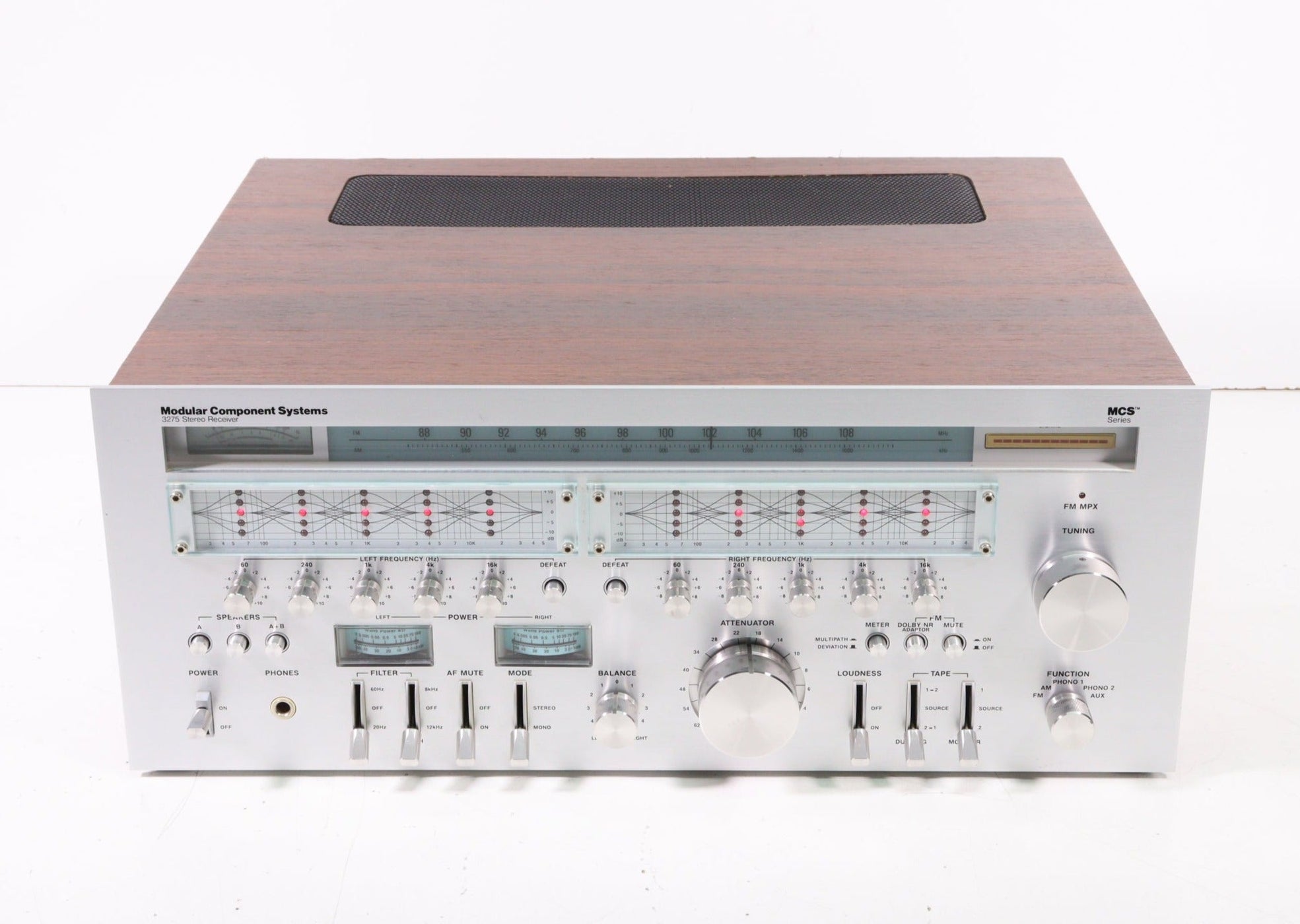 MCS Series 3275 Vintage FM AM Stereo Receiver — SpenCertified