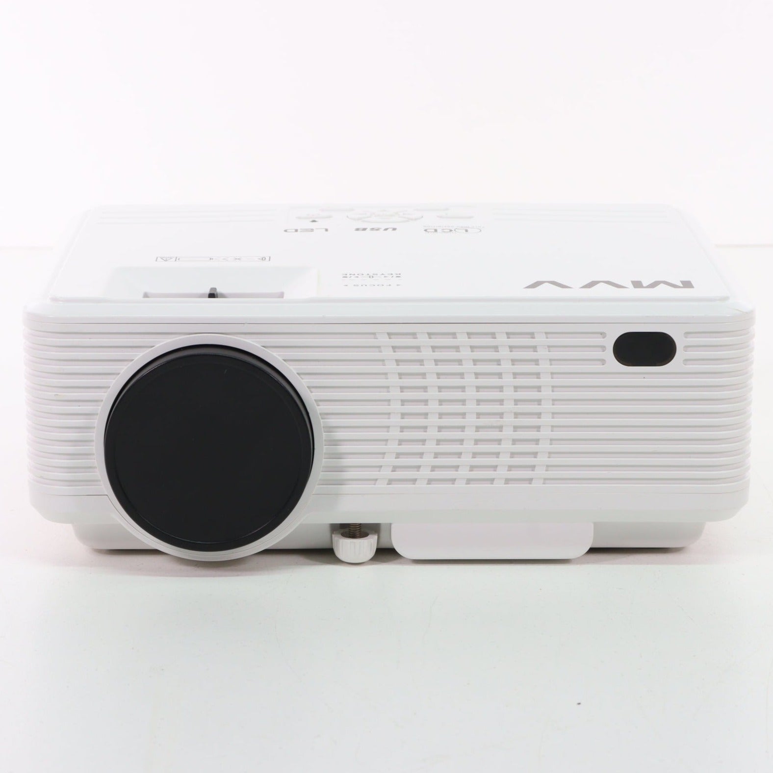 MVV MV-06 1080 P Wi-Fi Mini Projector White (NO REMOTE)