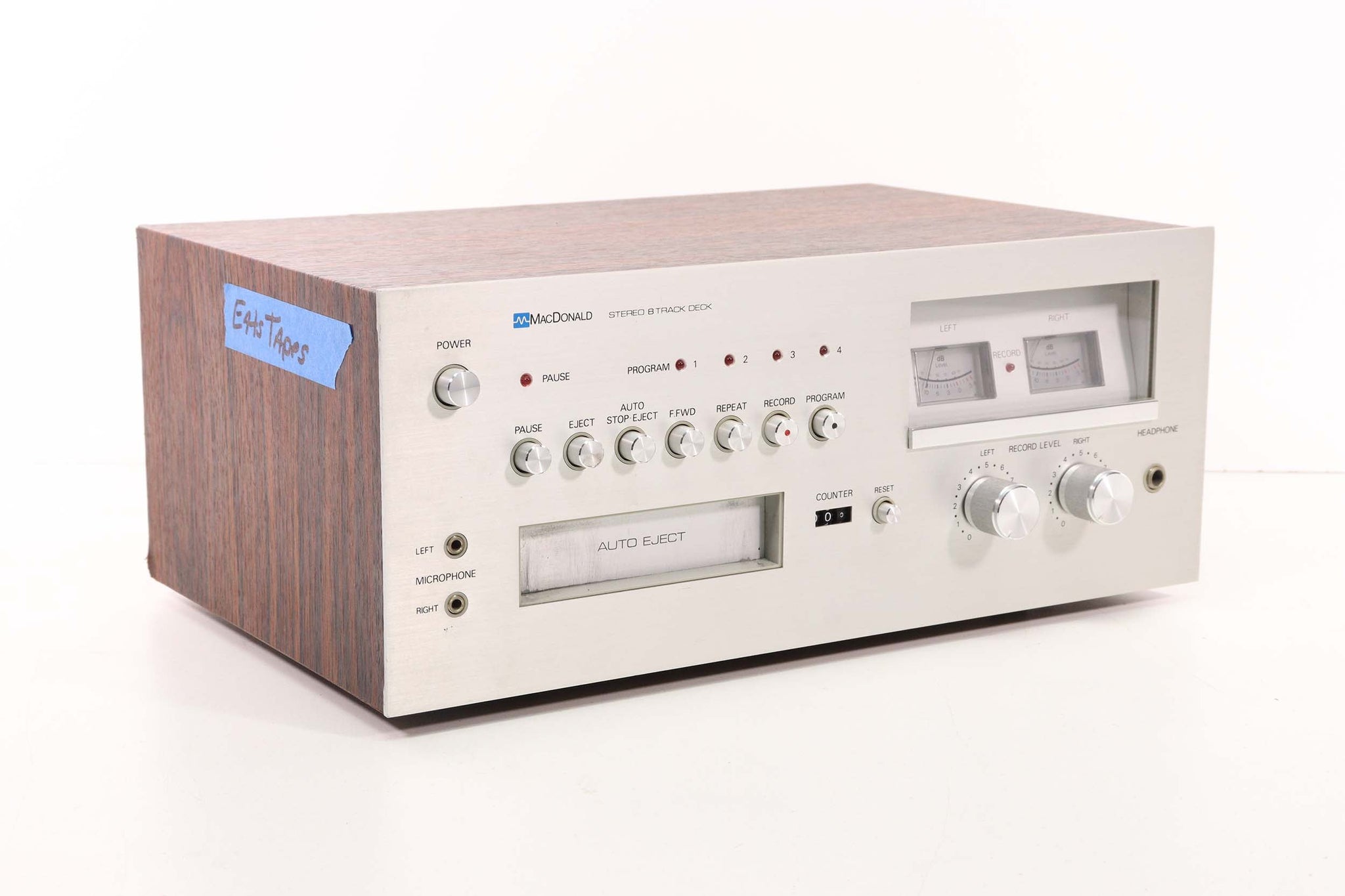 Vintage 8 Track Players — SpenCertified