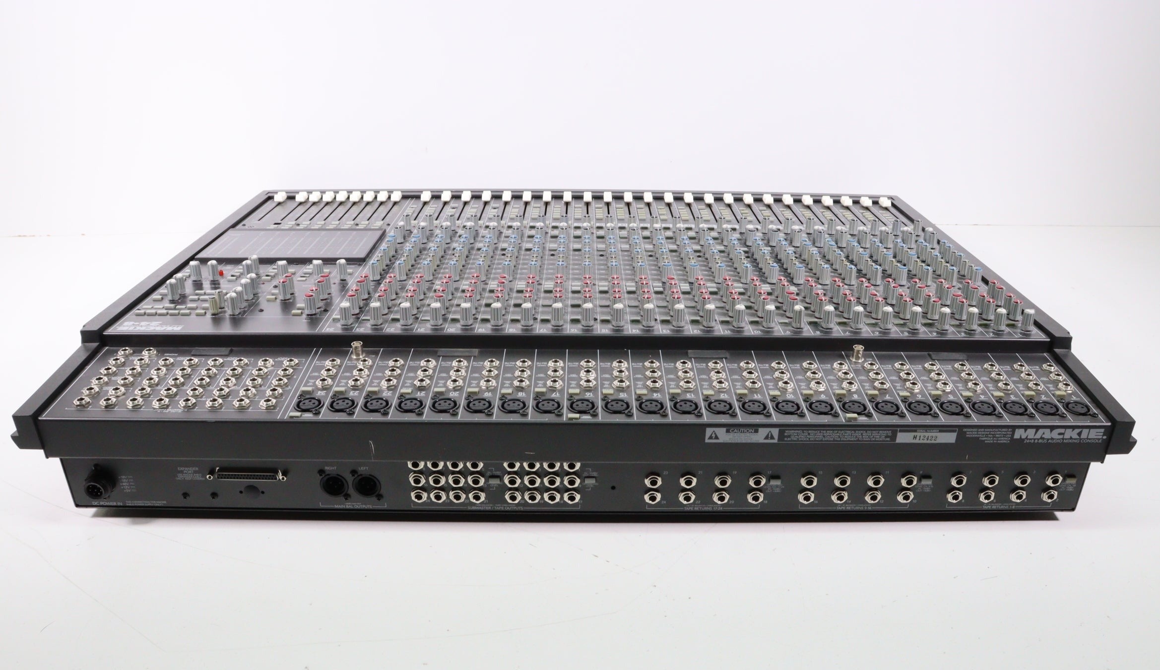 Mackie 220W Power Supply and 24x8x2 8-Bus Mixing Console Bundle ...