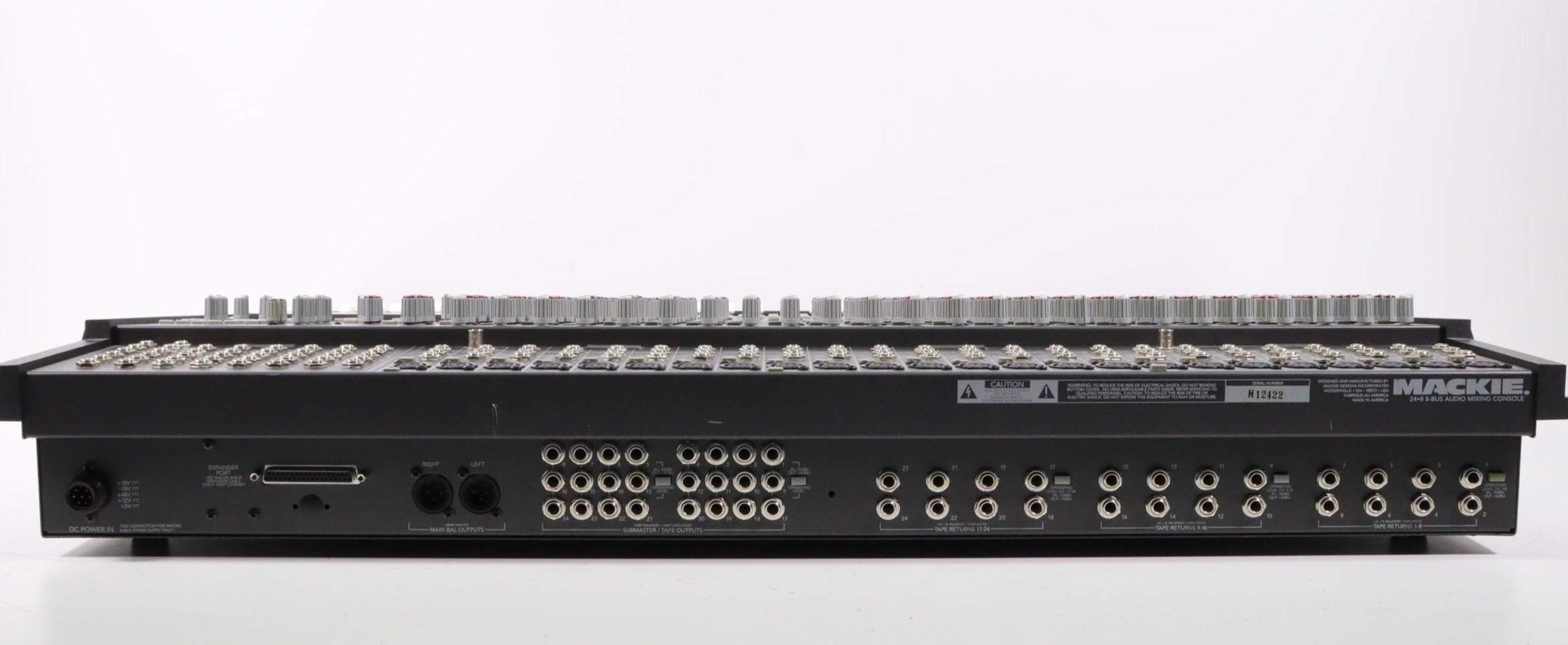 Mackie 220W Power Supply and 24x8x2 8-Bus Mixing Console Bundle ...