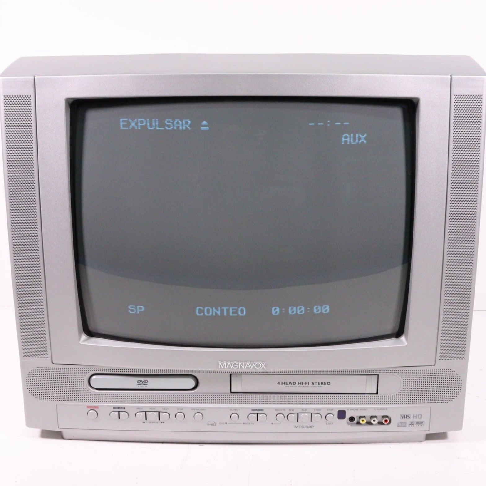 Magnavox 19MDTR20 19" Color Gaming TV with Built-In VCR and DVD Player ...