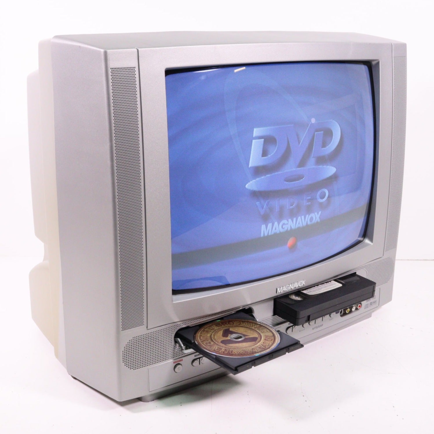 Magnavox 19MDTR20 19" Color Gaming TV with Built-In VCR and DVD Player ...