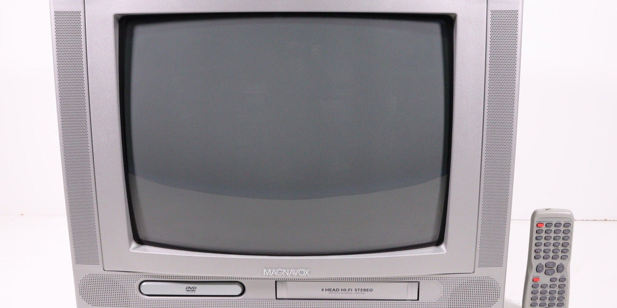 Magnavox 19MDTR20 19" Color Gaming TV with Built-In VCR and DVD Player ...