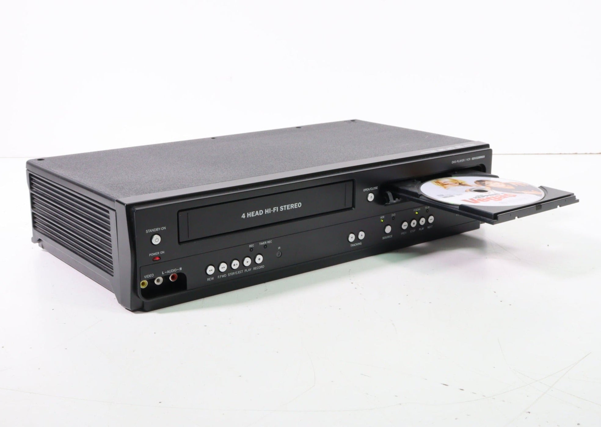 Magnavox GDV228MG9 DVD VHS Combo Player with 4-Head Hi-Fi Stereo VCR ...