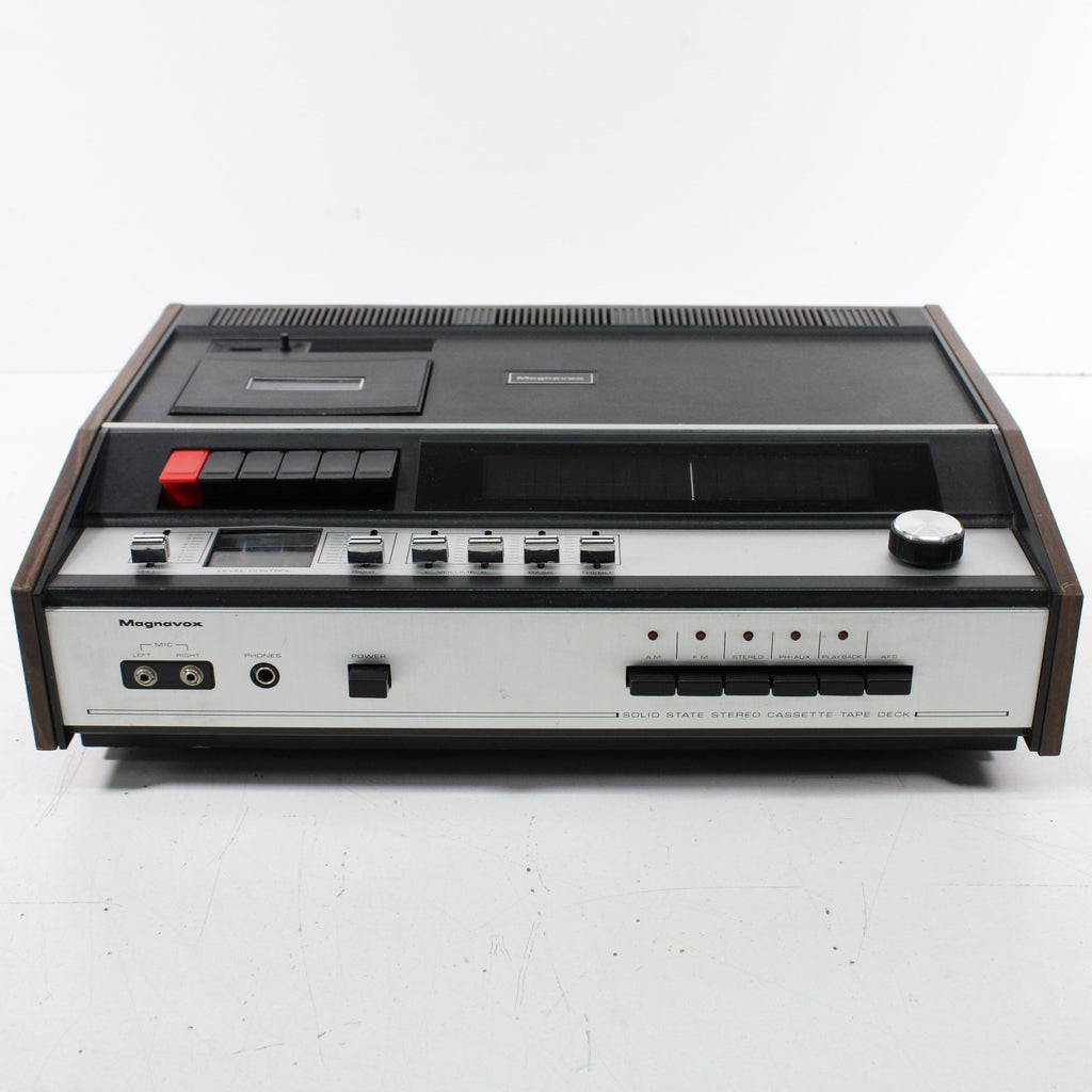 Magnavox IV9062 Solid State AM FM Stereo Cassette Tape Deck