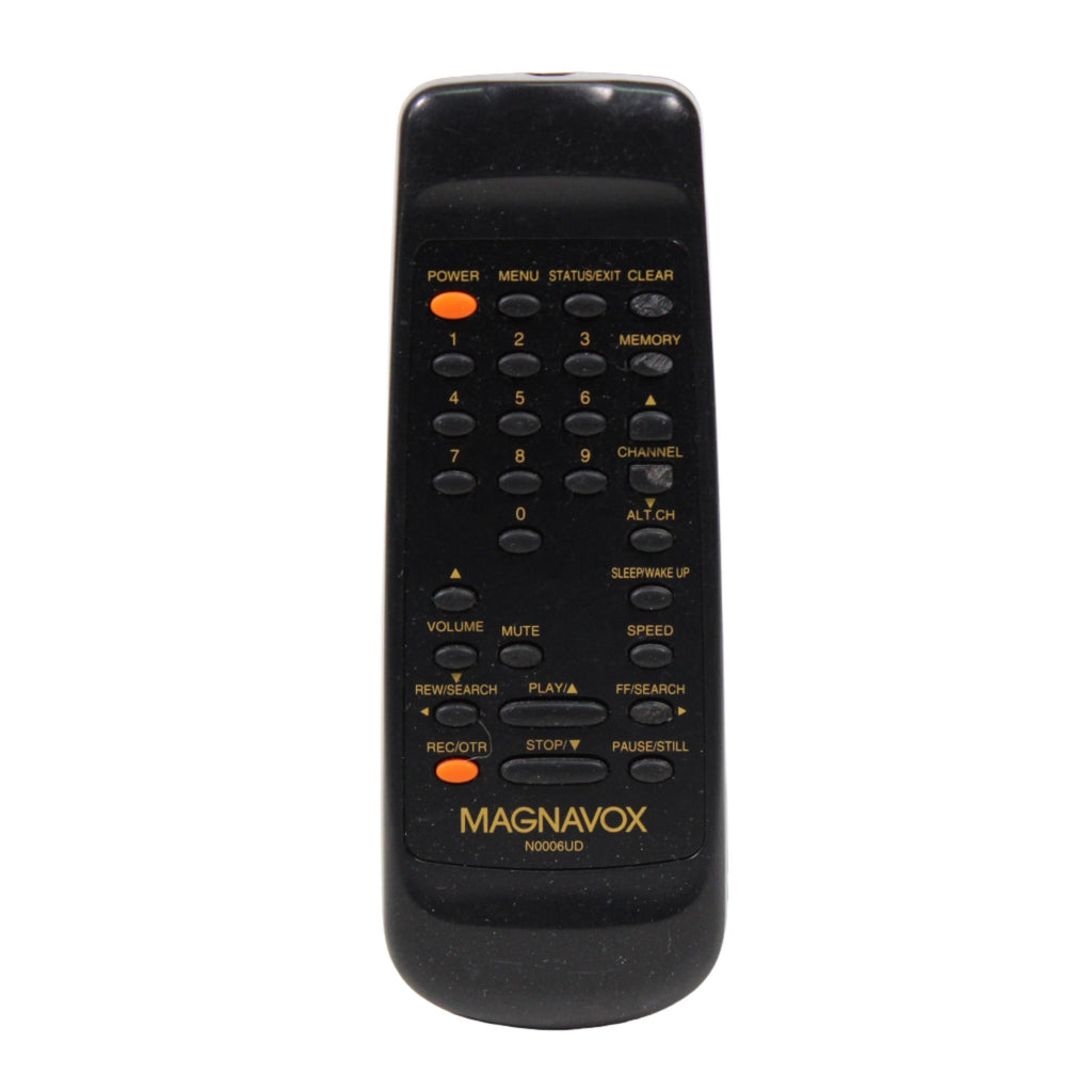 Magnavox N0006UD Remote Control for VCR CC13B1MG and More