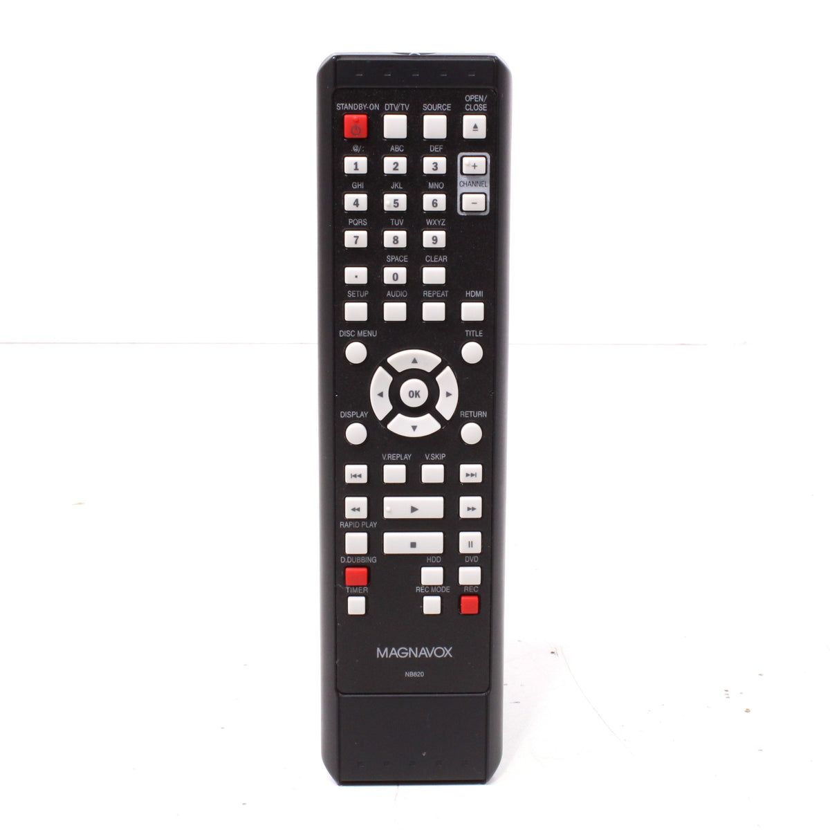 Magnavox NB820UD NB820 Remote Control for DVD Player — SpenCertified