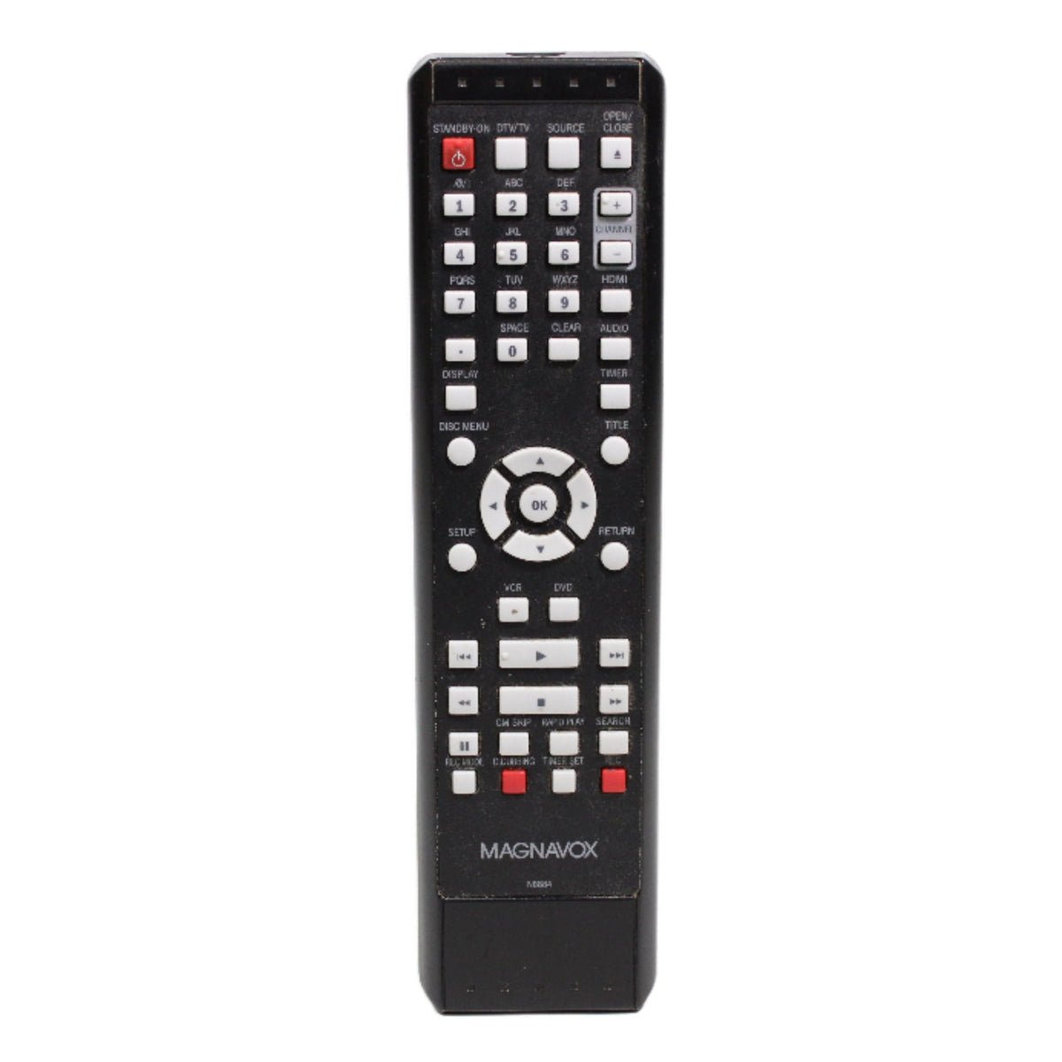 Magnavox NB884 Remote Control for VHS DVD Recorder Combo ZV457MG9A ...