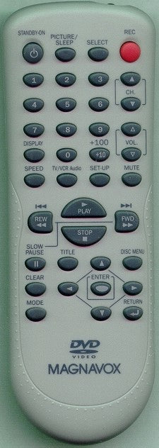 Magnavox NF104 Remote Control for TV DVD VCR Combo MWC24T5