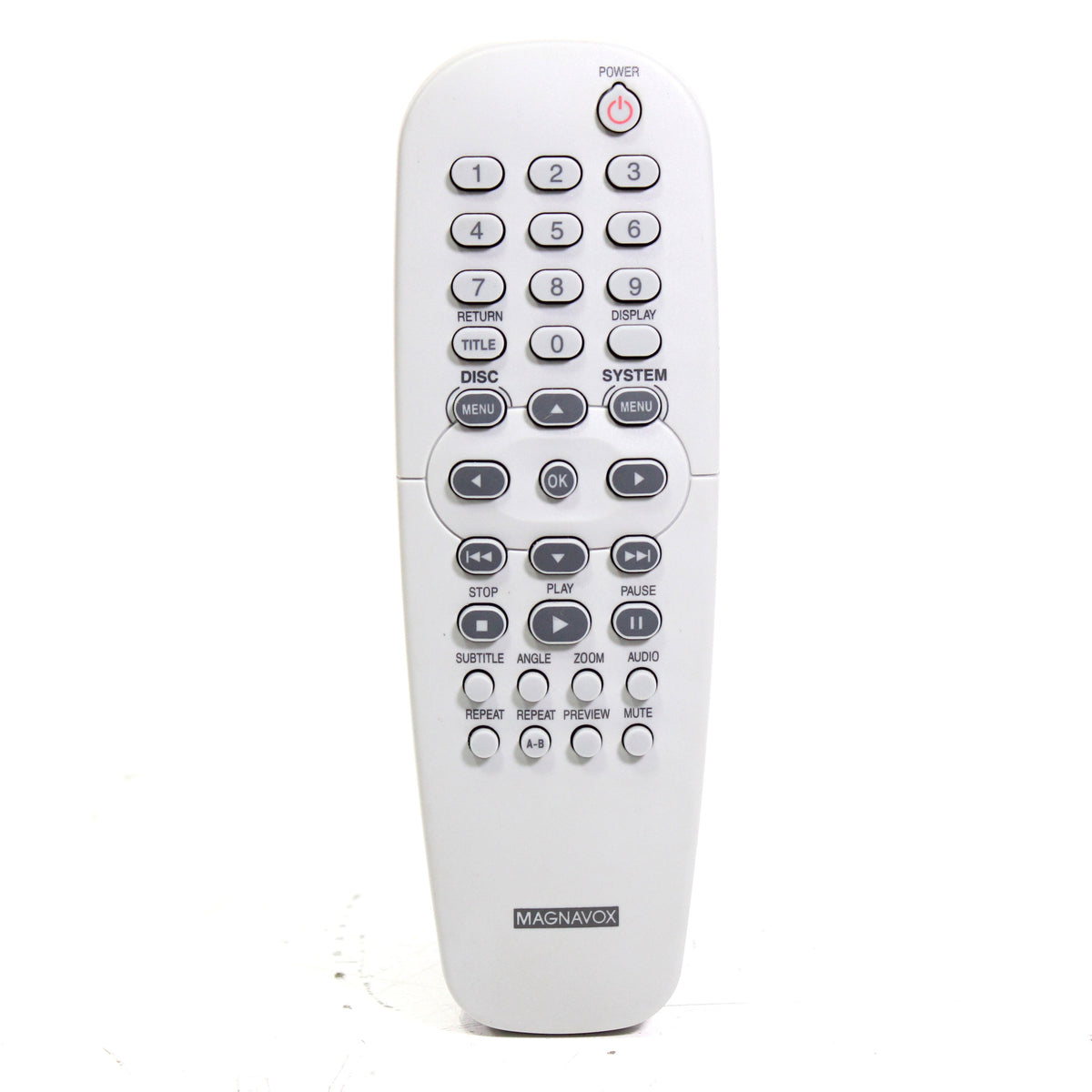 Magnavox RC2K Remote Control for DVD Player MDV41217 and More ...