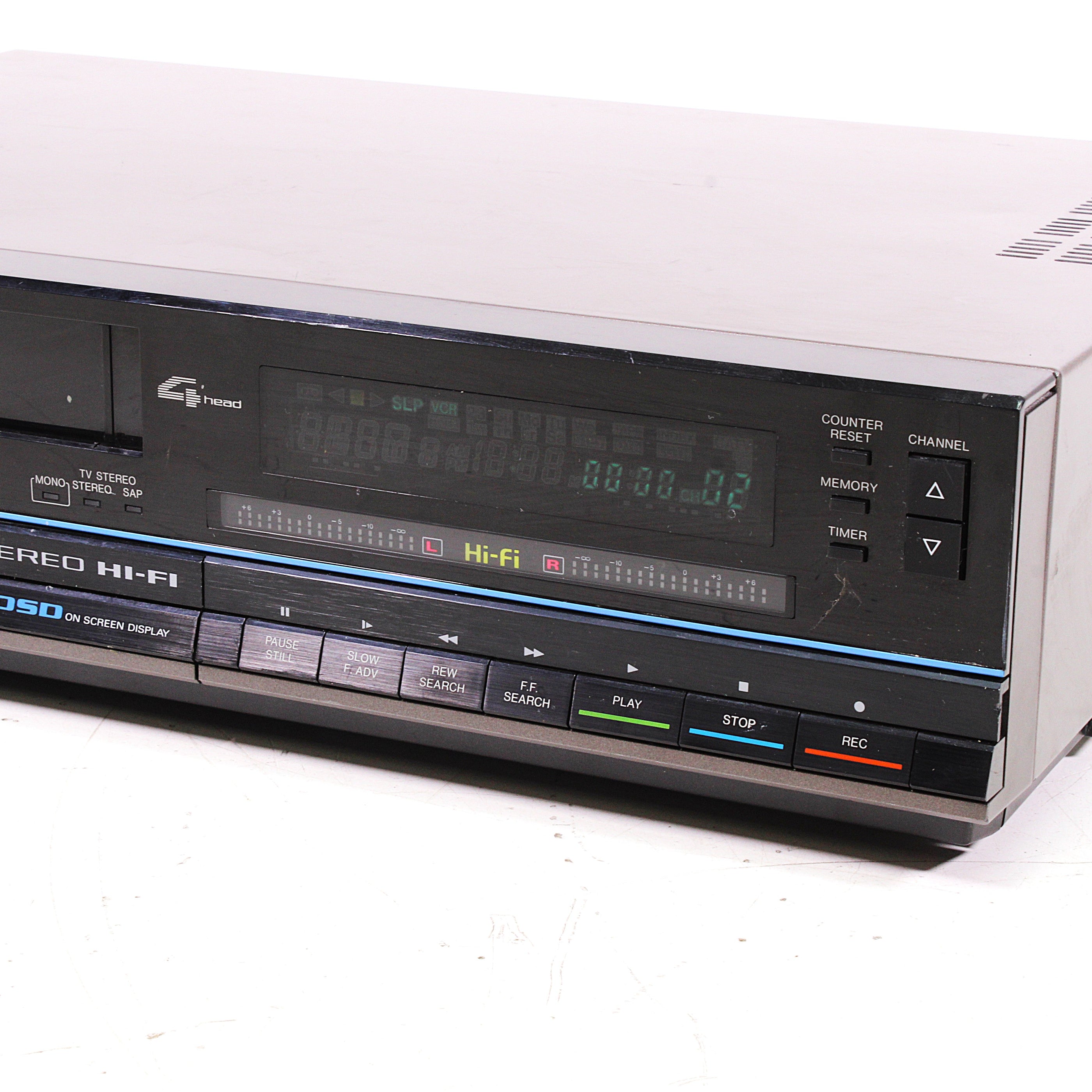 Magnavox VR9664AT01 4-Head Hi-Fi Stereo VCR VHS Player Made in Japan ...