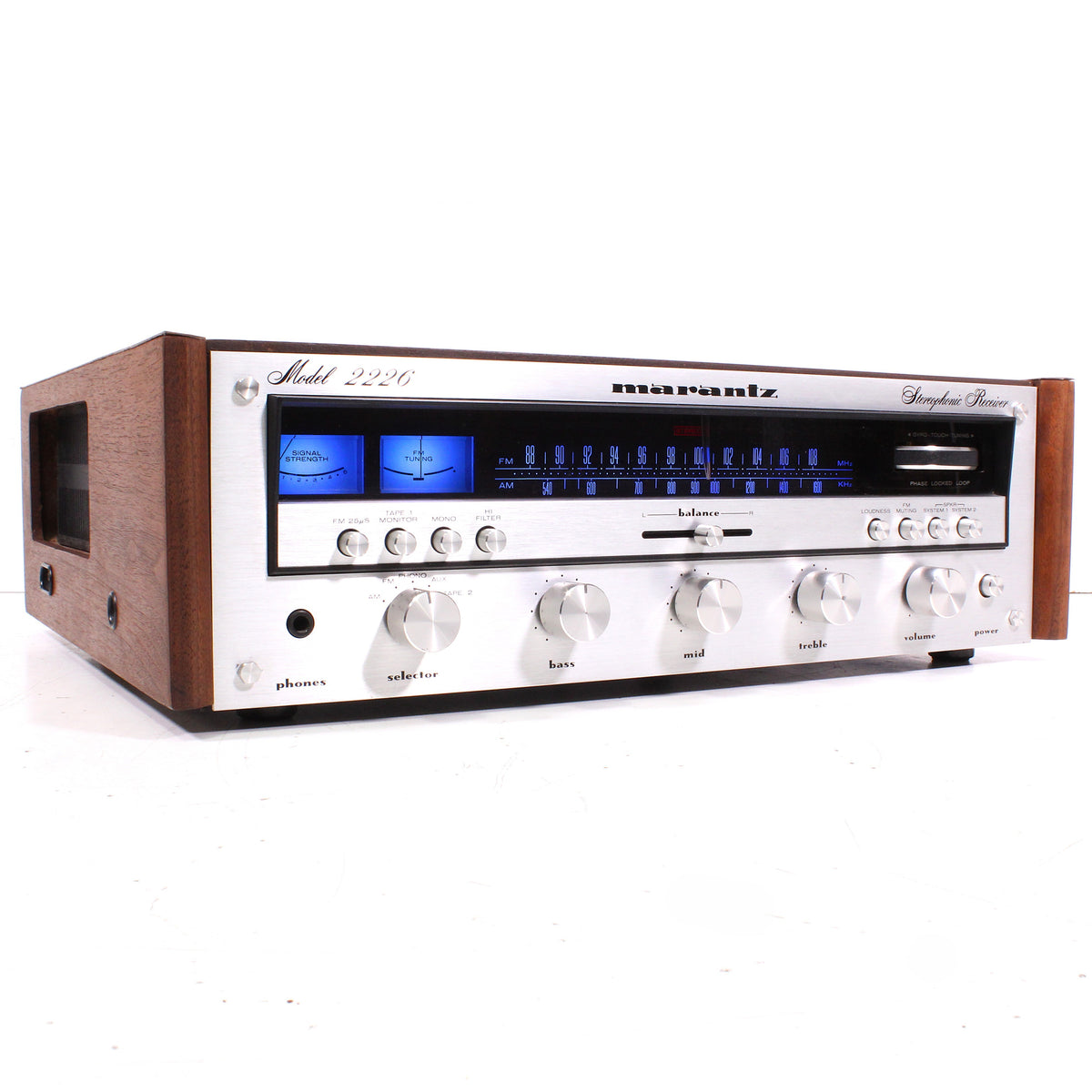 Marantz 2226 Vintage Silver Face Stereophonic Receiver RARE (1977-78 ...