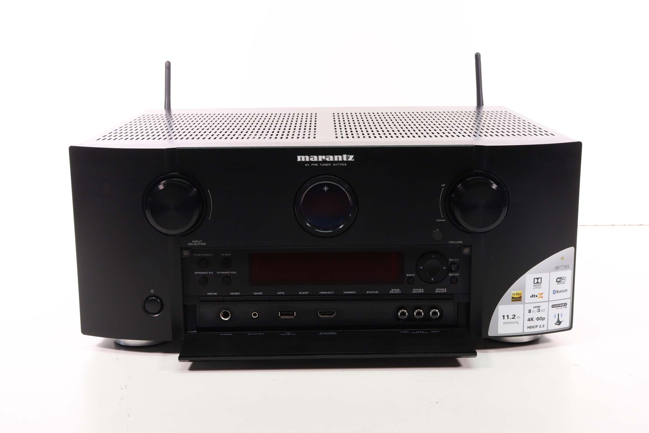 Marantz AV7703 AV Pre Tuner Receiver (With Remote) — SpenCertified