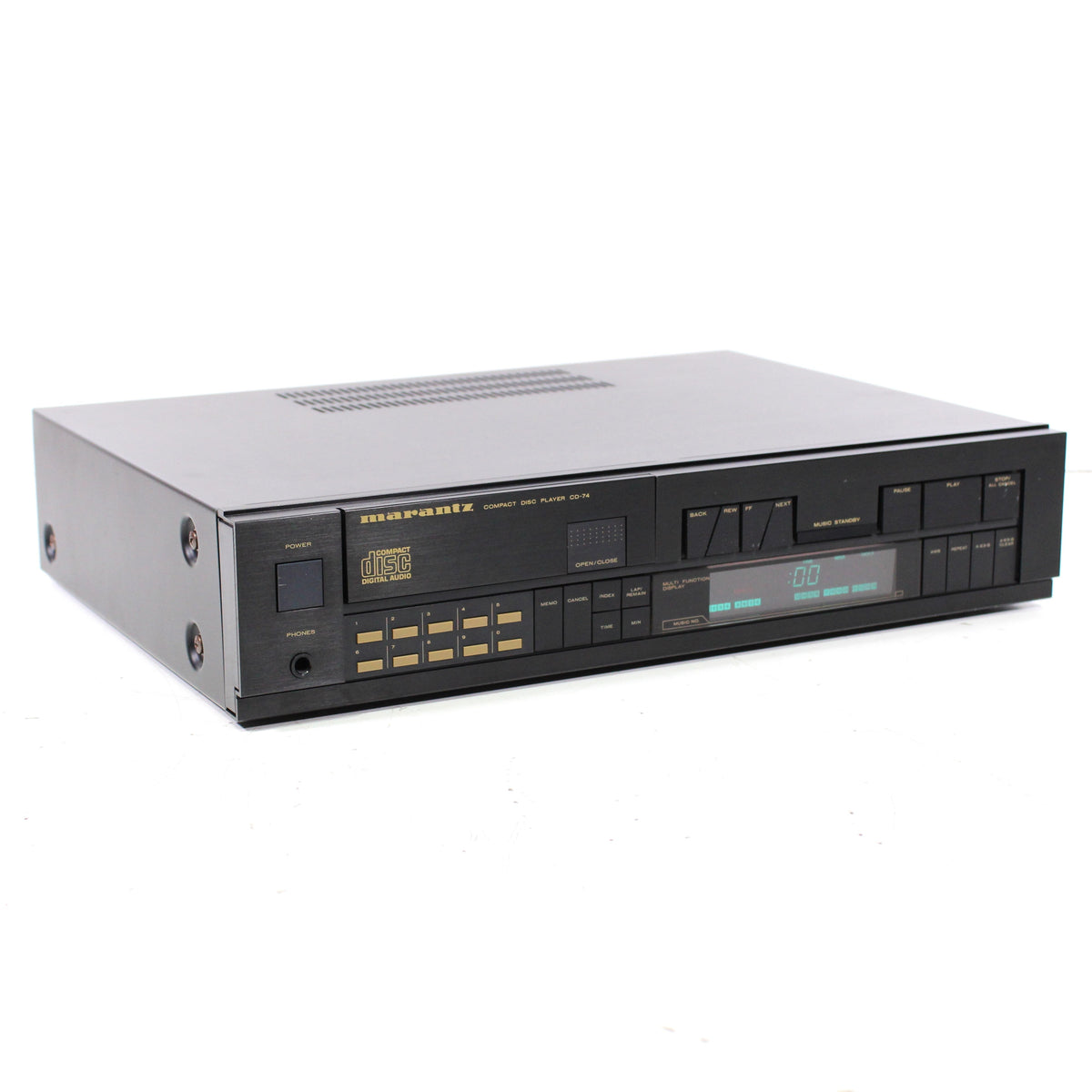 Marantz CD-74 Single-Disc CD Player Made in Japan (1985) — SpenCertified