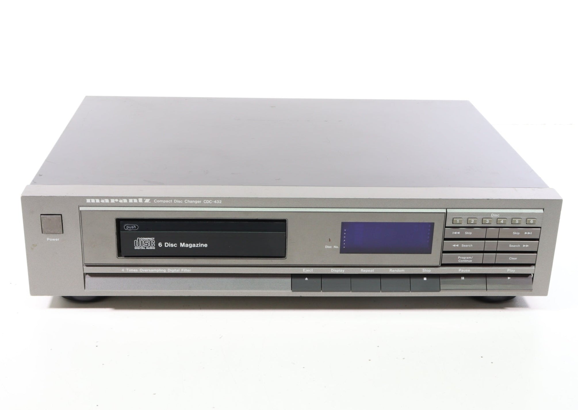 Marantz CDC-432 6-Disc Changer Compact Disc CD Player (WON'T PLAY ...