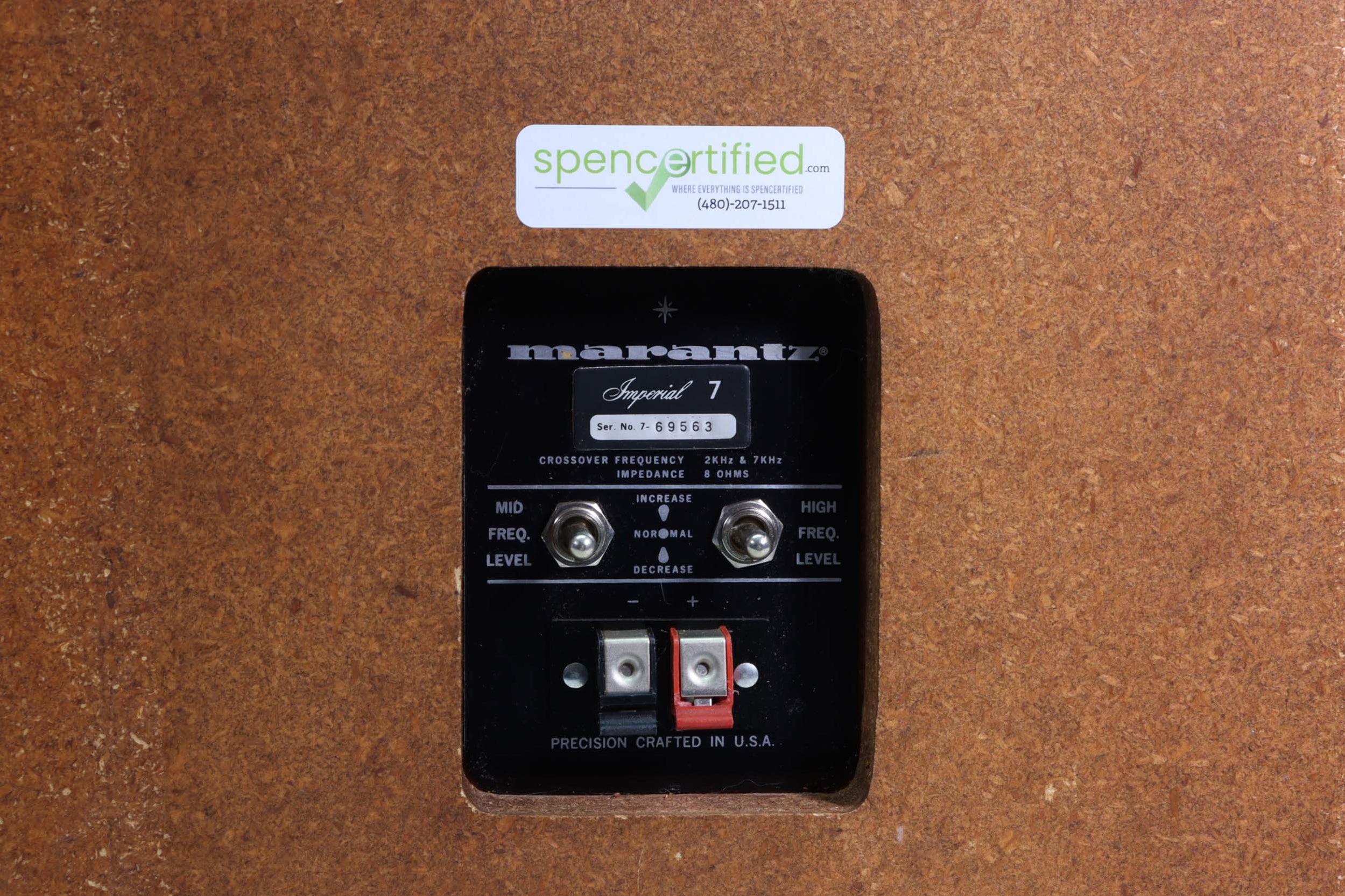 Marantz Imperial 7 Stereo Edition Blue Floor Speakers (Needs New Foam ...