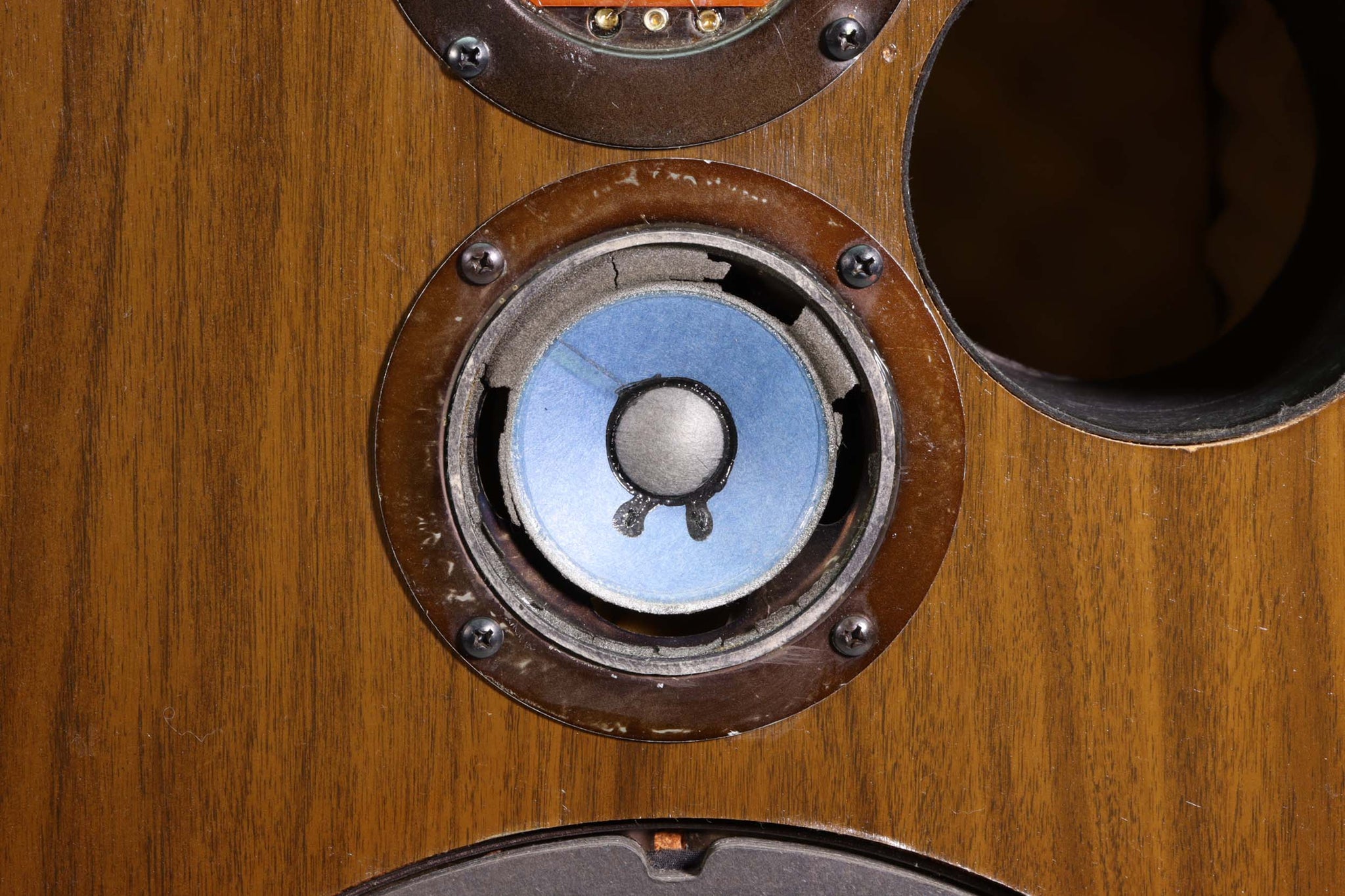 Marantz Imperial 7 Stereo Edition Blue Floor Speakers (Needs New Foam)