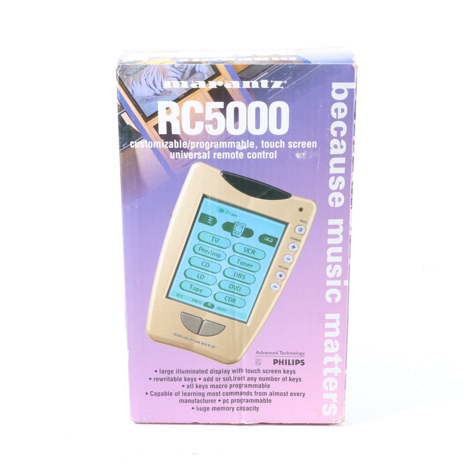 Marantz RC5000 Programmable Universal Remote Control (with Original Bo ...