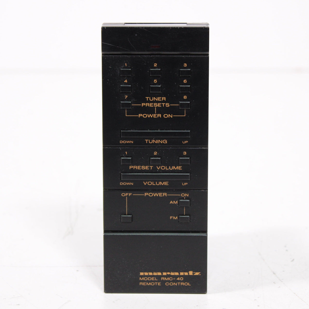 Marantz RMC-40 Remote Control for Stereo Receiver SR840 — SpenCertified