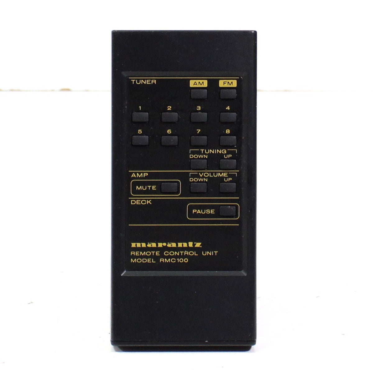 Marantz RMC100 Remote Control for Tuner Amplifier Deck — SpenCertified