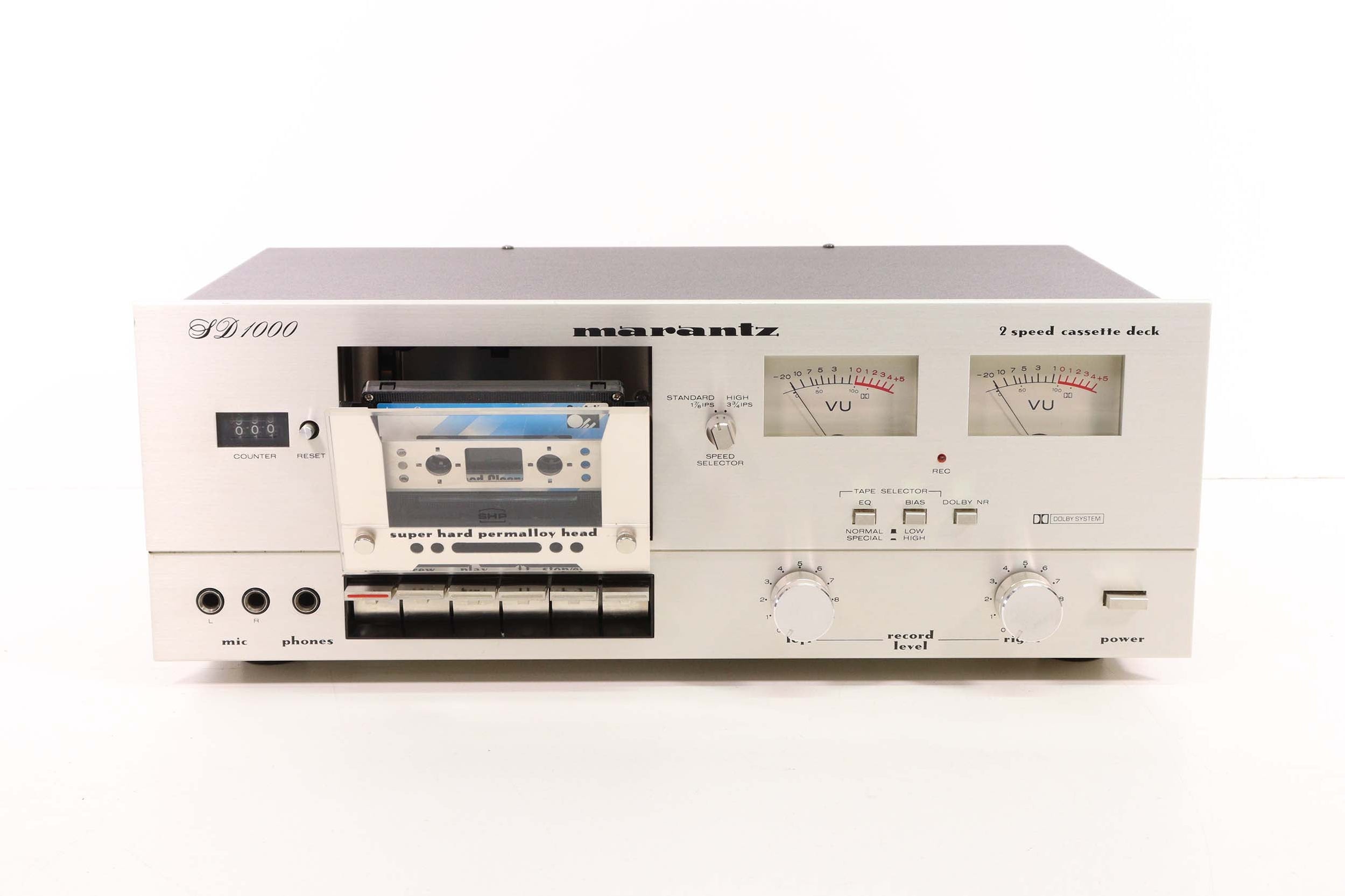 Marantz SD1000 Vintage 2 Speed Cassette Deck — SpenCertified