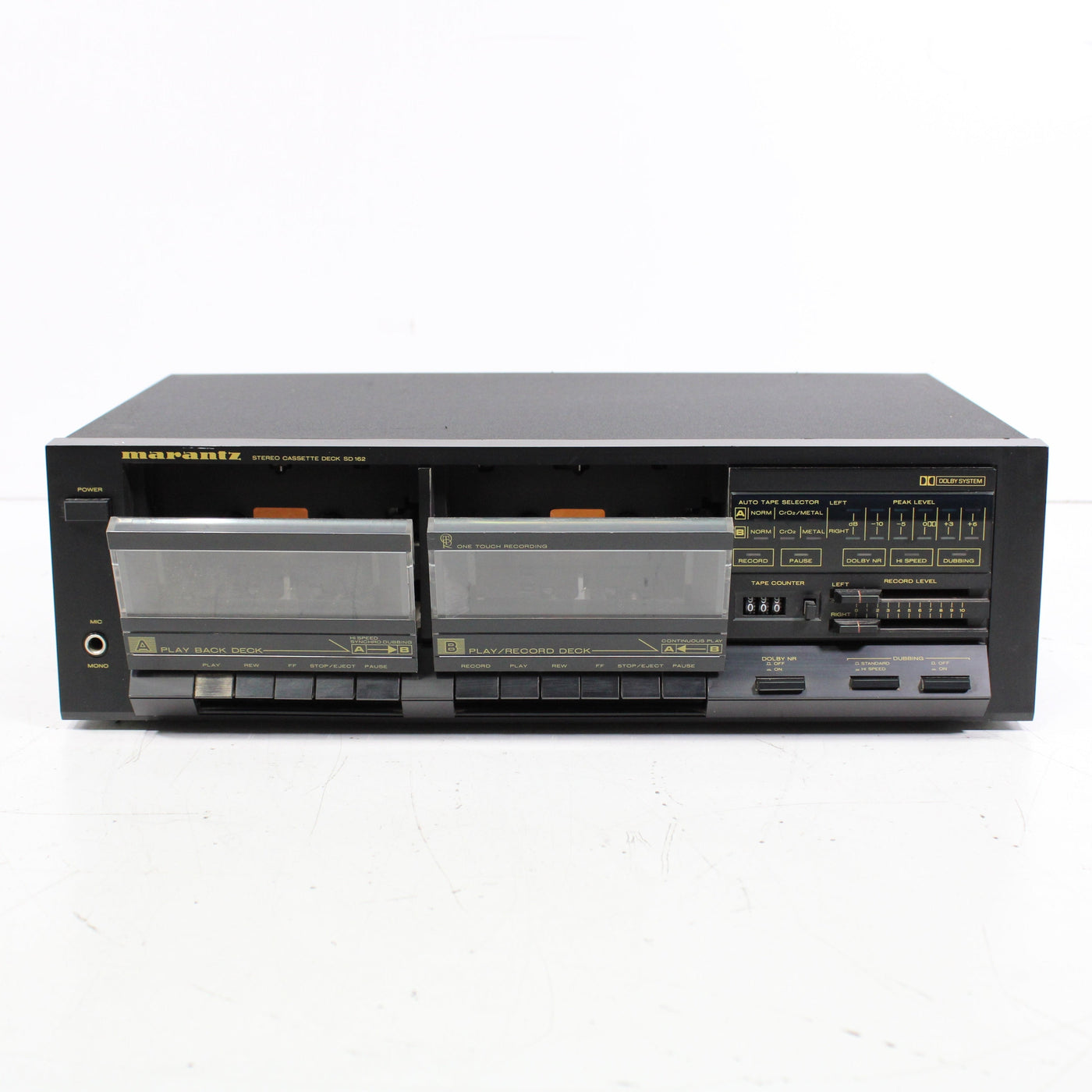 Marantz SD162 Double Cassette Deck High Speed Synchro Dubbing ...