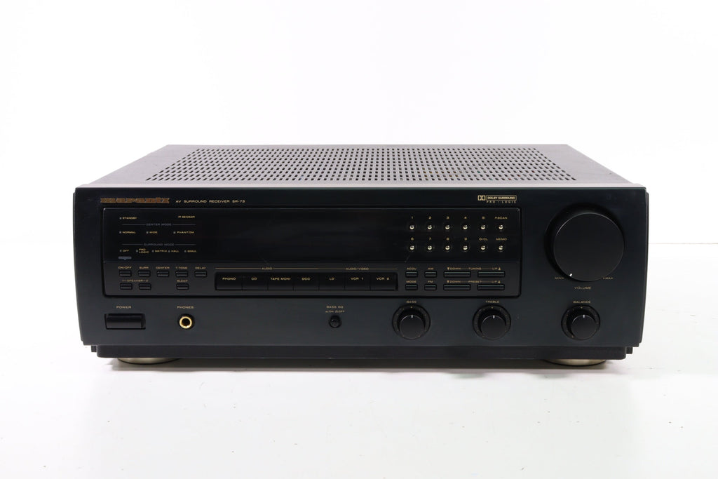 Marantz SR-73 Audio Video Surround Sound Receiver (NO REMOTE) (BAD RIG