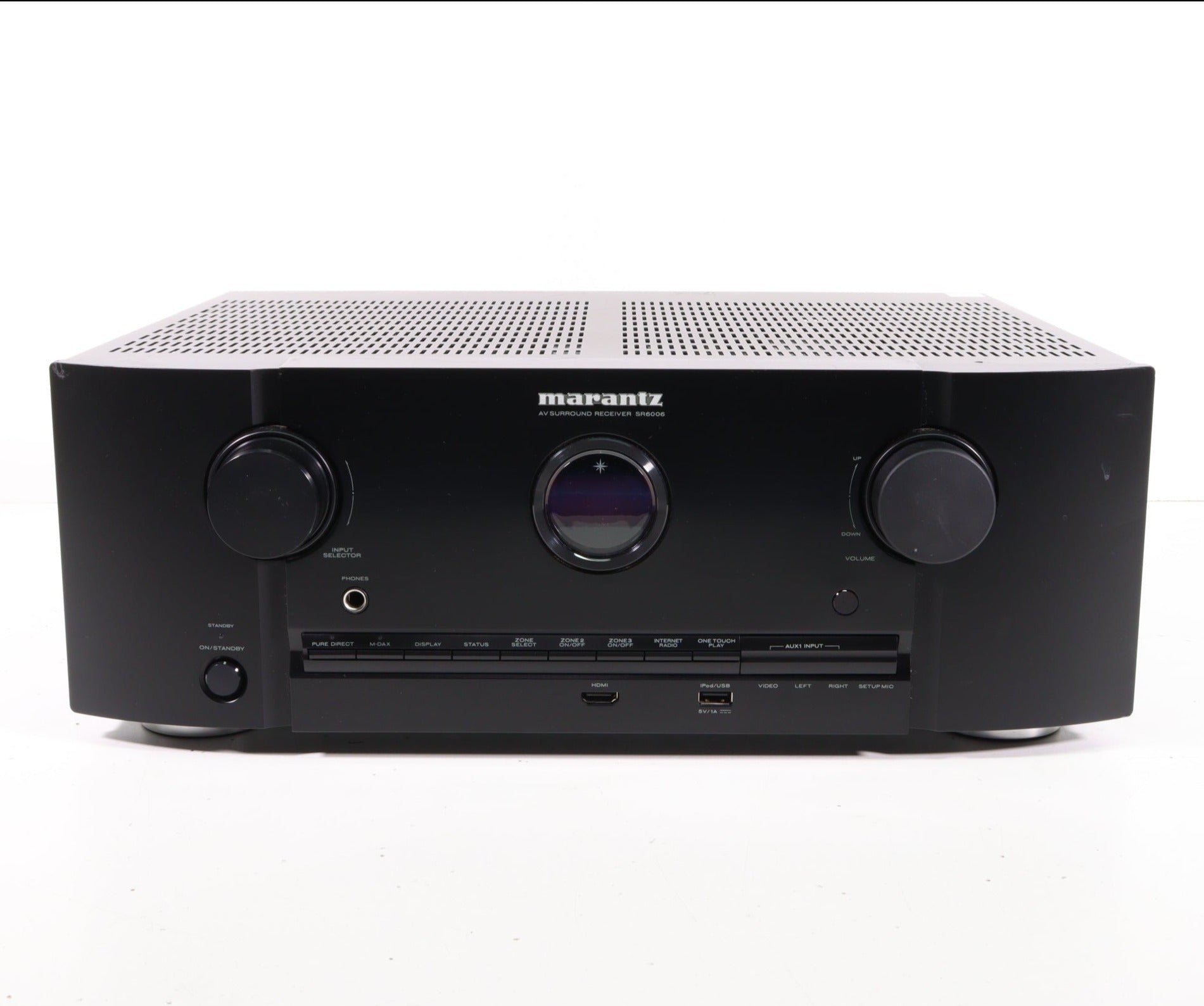 Marantz SR6006 AV Surround Receiver with HDMI (SPEAKERS WON'T CLICK ON