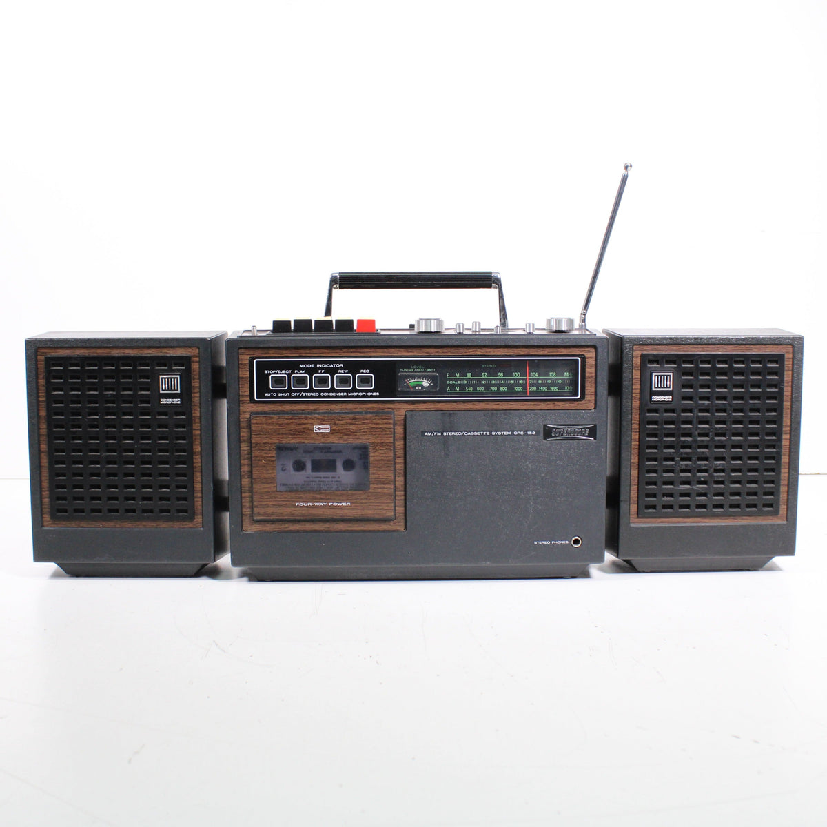 Marantz Superscope CRS-152 Portable AM FM Stereo Cassette System ...