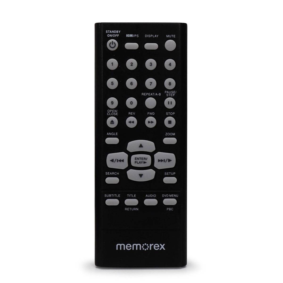 Memorex MVD2045 / MVD2047 Remote Control for DVD Player MVD2047BLK MVD ...